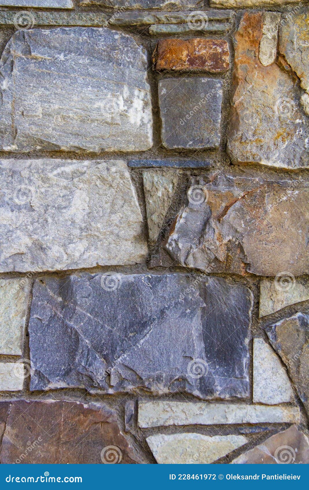 Stone Wall. Background. Vertical Image Stock Photo - Image of color ...