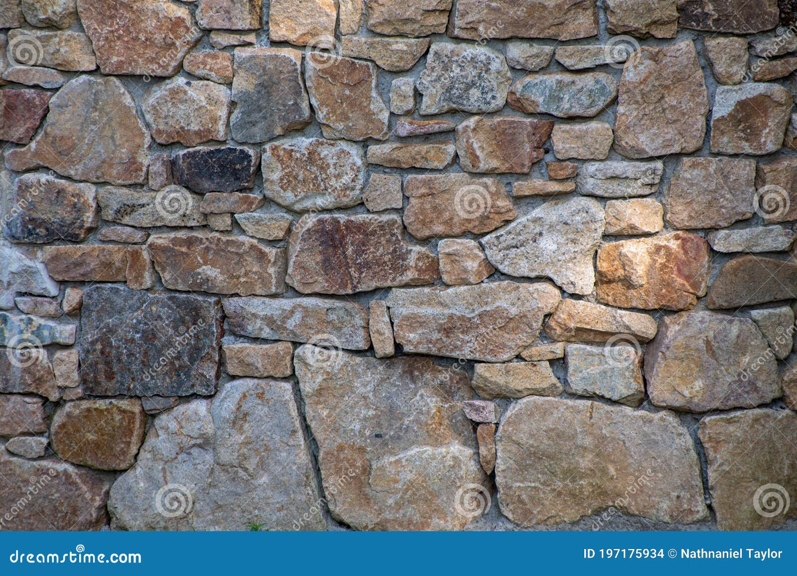 Hand Built Stone Wall in Cornwall Background Stock Photo - Image of ...