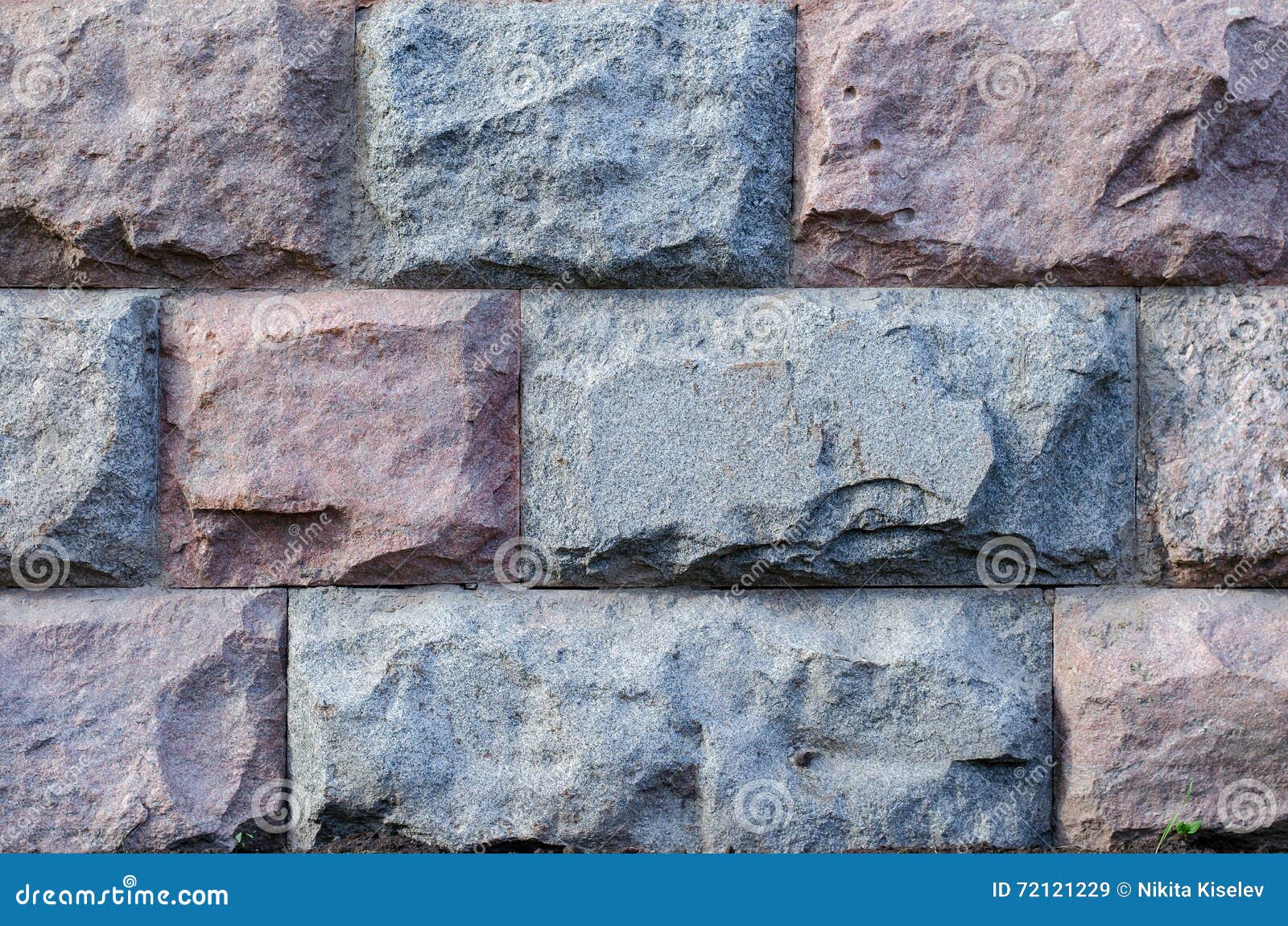 Stone Wall from Big Blocks, Background, Texture Series Stock Image ...
