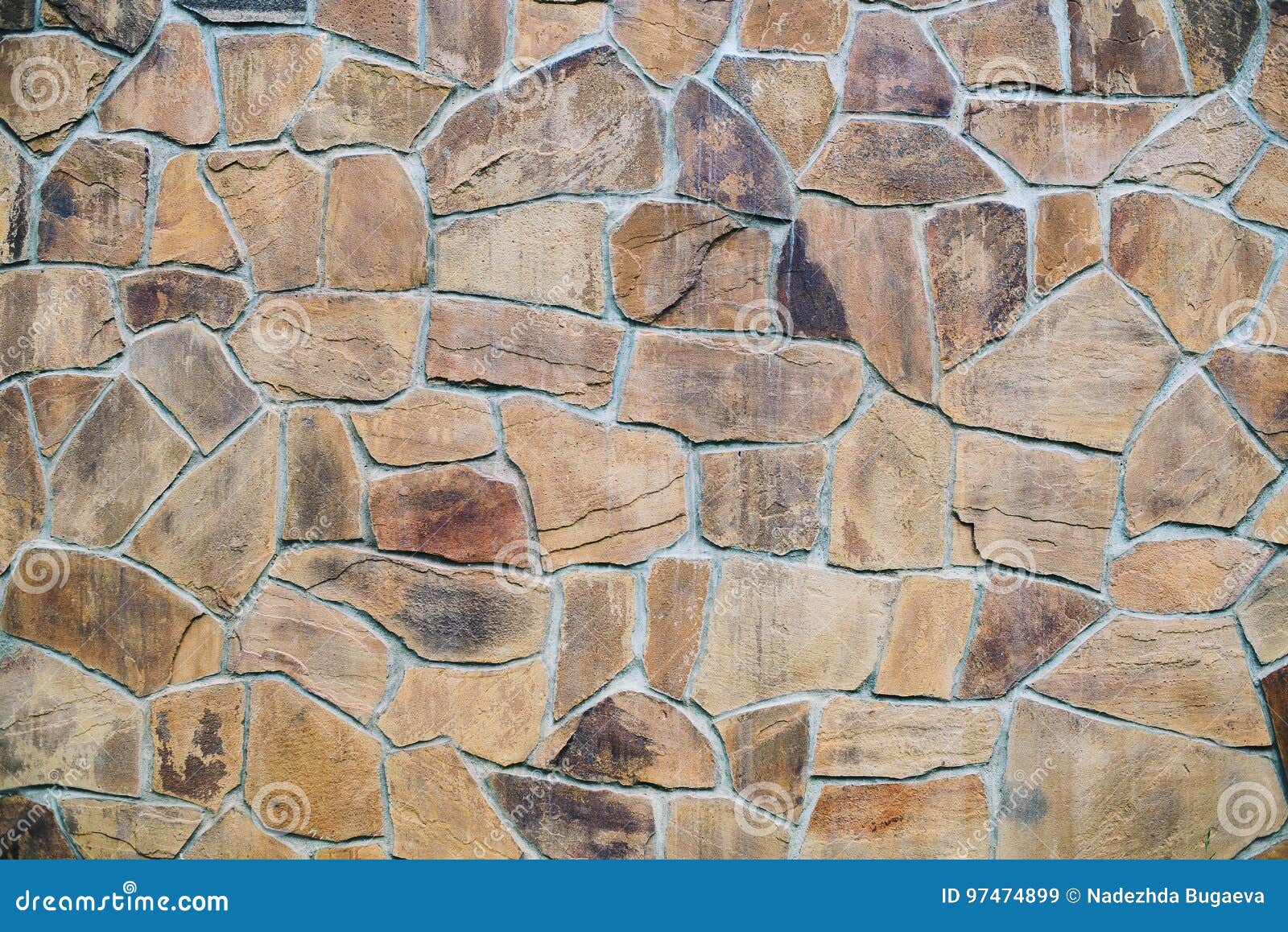 Brick Rock On Grass Stock Photography | CartoonDealer.com #47113364