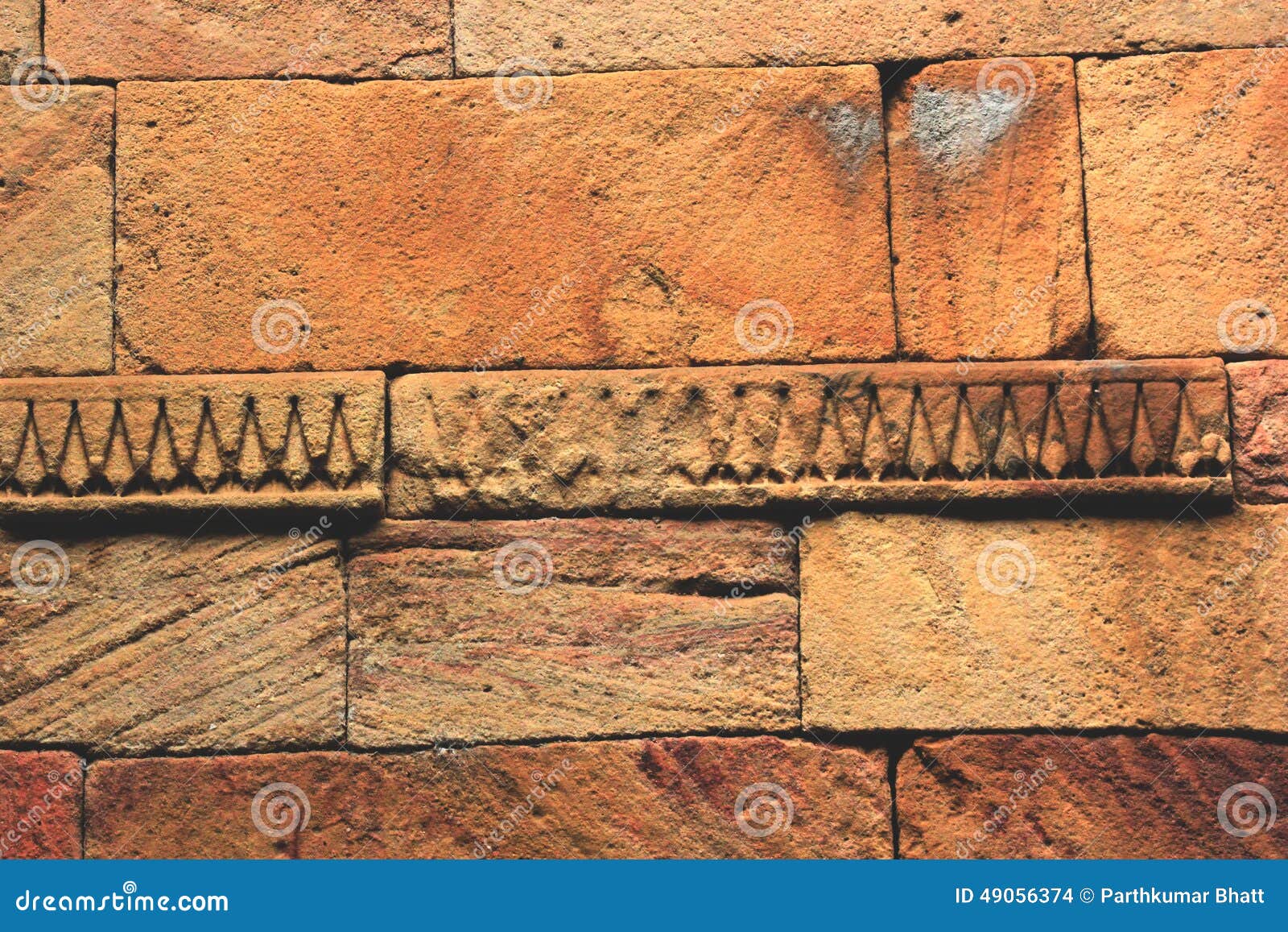 Stone wall carving stock photo. Image of india, gujarat - 49056374