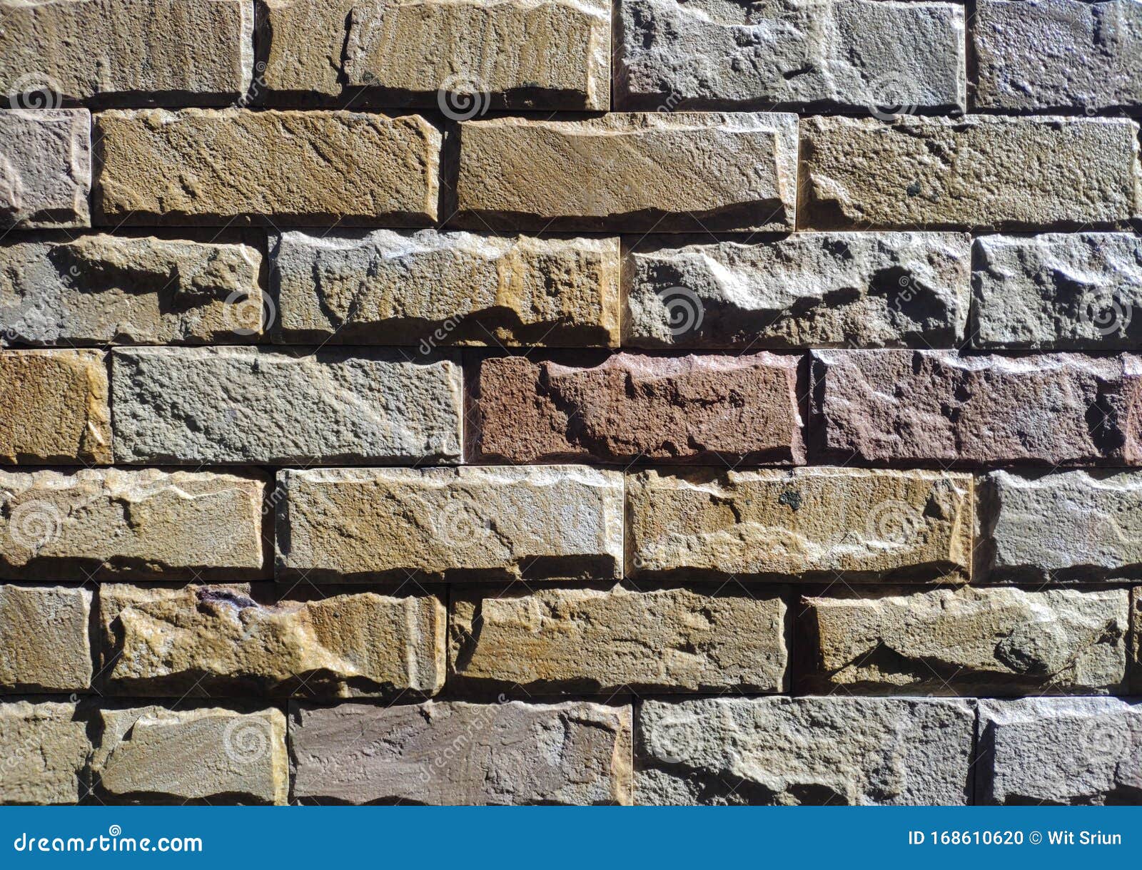 Stone Wall Carving Old Brick Pattern Stock Photo - Image of stone ...