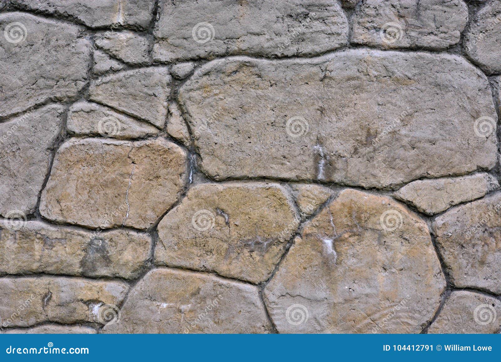 Stone Wall Closeup of Rock Pattern Stock Image - Image of brown ...