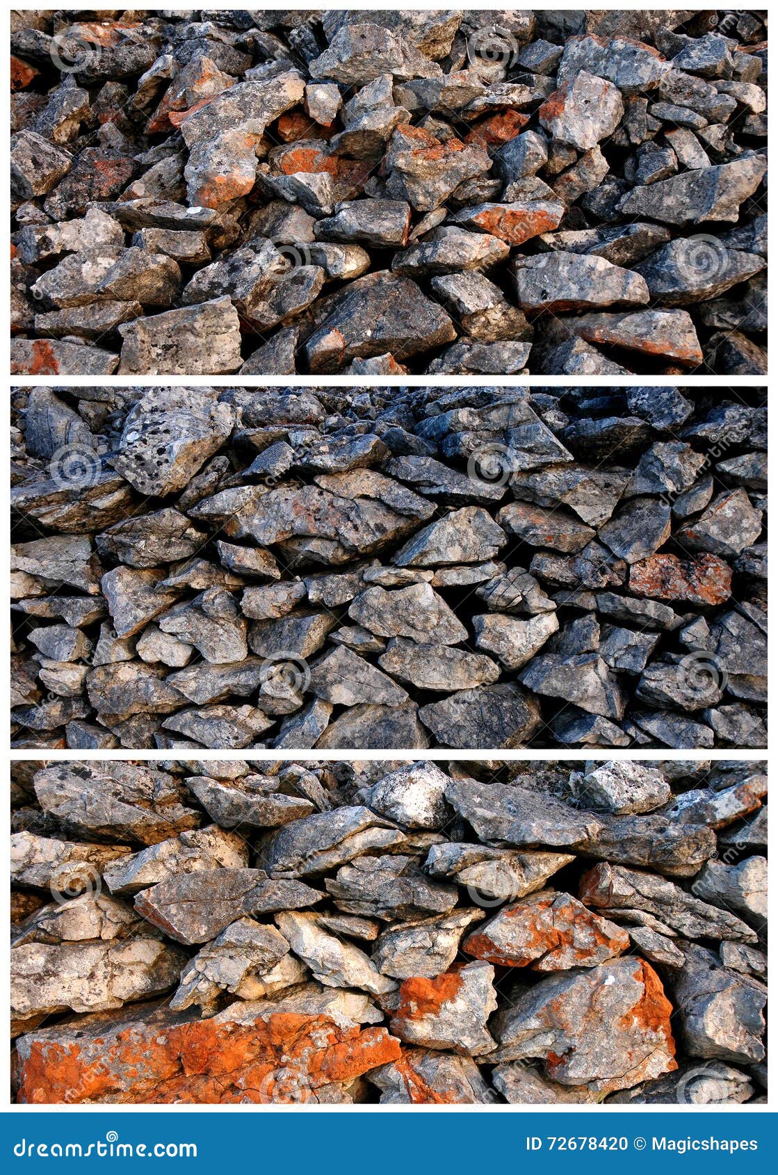 Stone wall collage stock photo. Image of mediterranean - 72678420