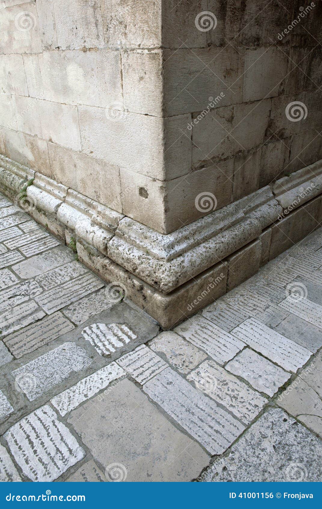 Stone wall corner stock photo. Image of edge, building - 41001156