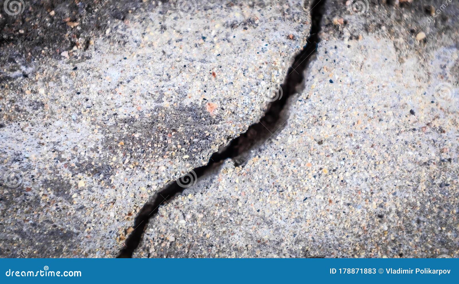 Stone Wall with a Crack. Texture for Designer Stock Image - Image of ...