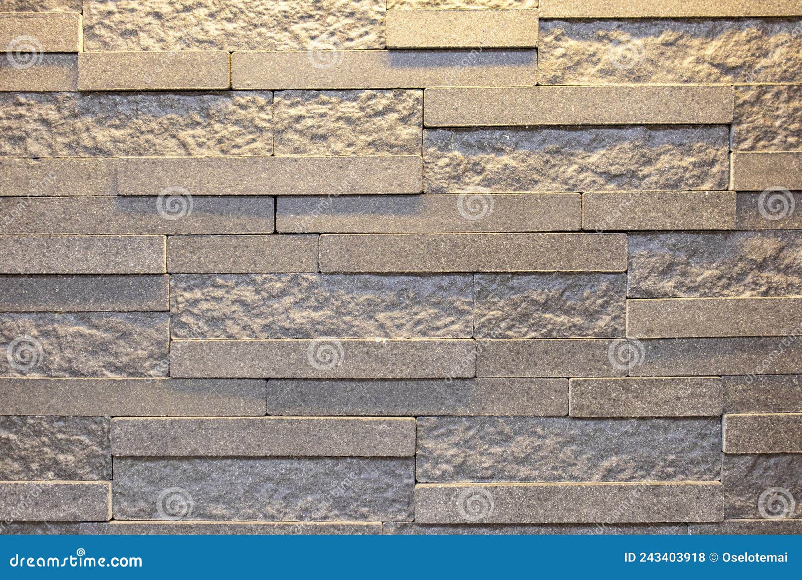 The Stone Wall is Cut from Small Slabs To Form a Horizontal,Interior ...
