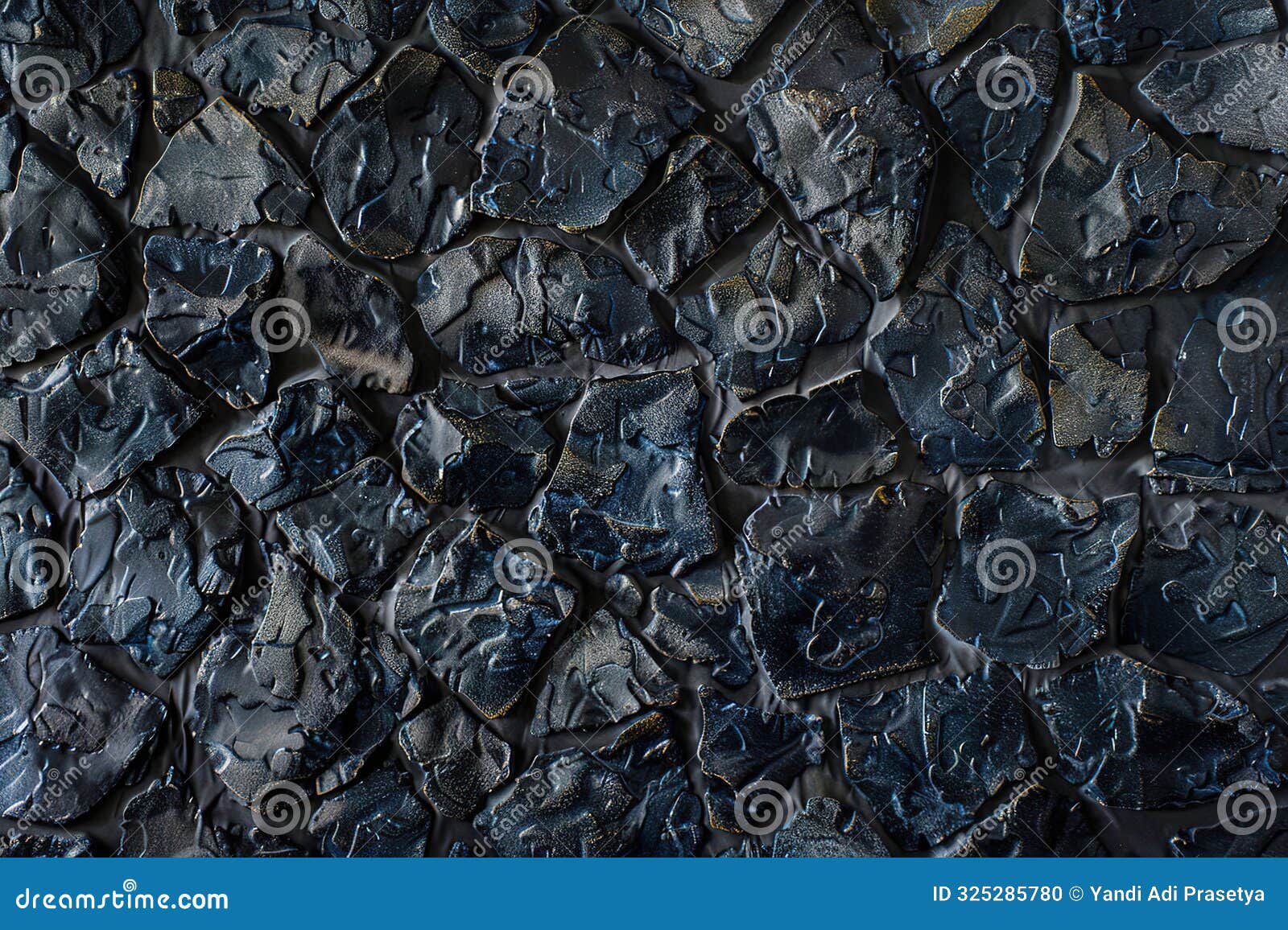Stone Wall Dark Acrylic Texture Background with Generative AI Stock ...