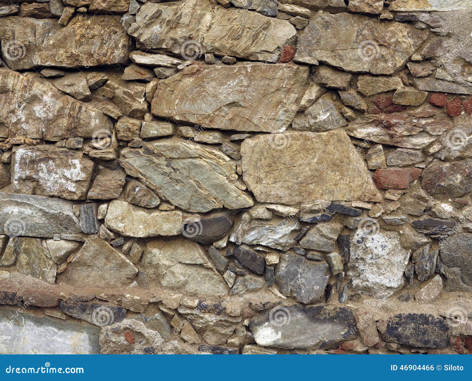 Stone wall stock photo. Image of background, bumpy, riprap - 46904466