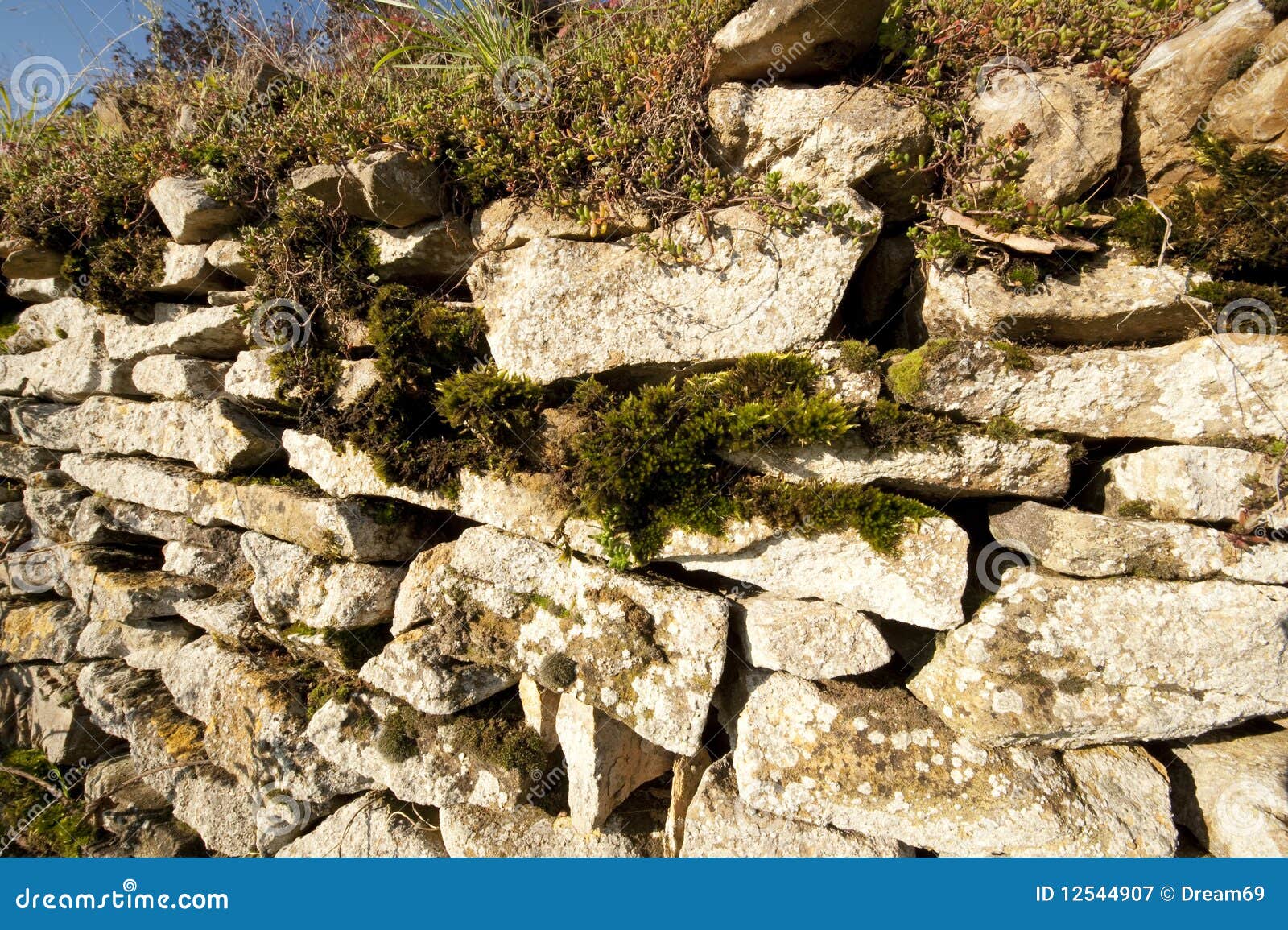 Stone wall, France stock image. Image of exterior, color - 12544907