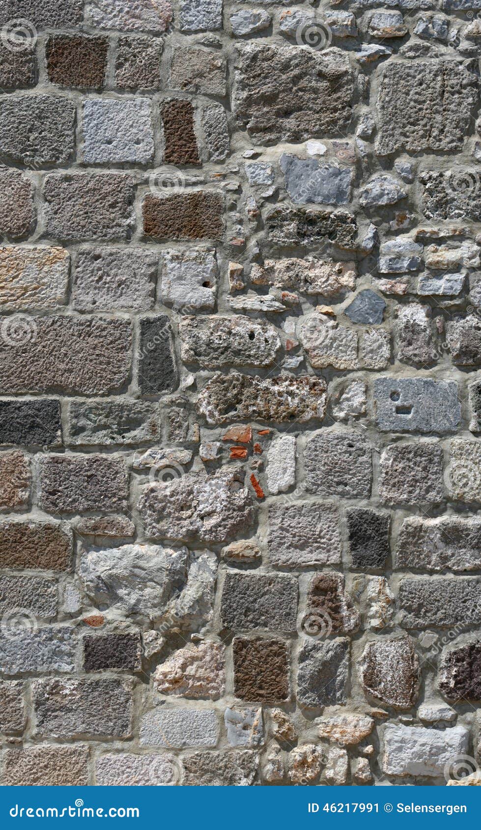Stone Wall stock image. Image of grunge, stone, construction - 46217991