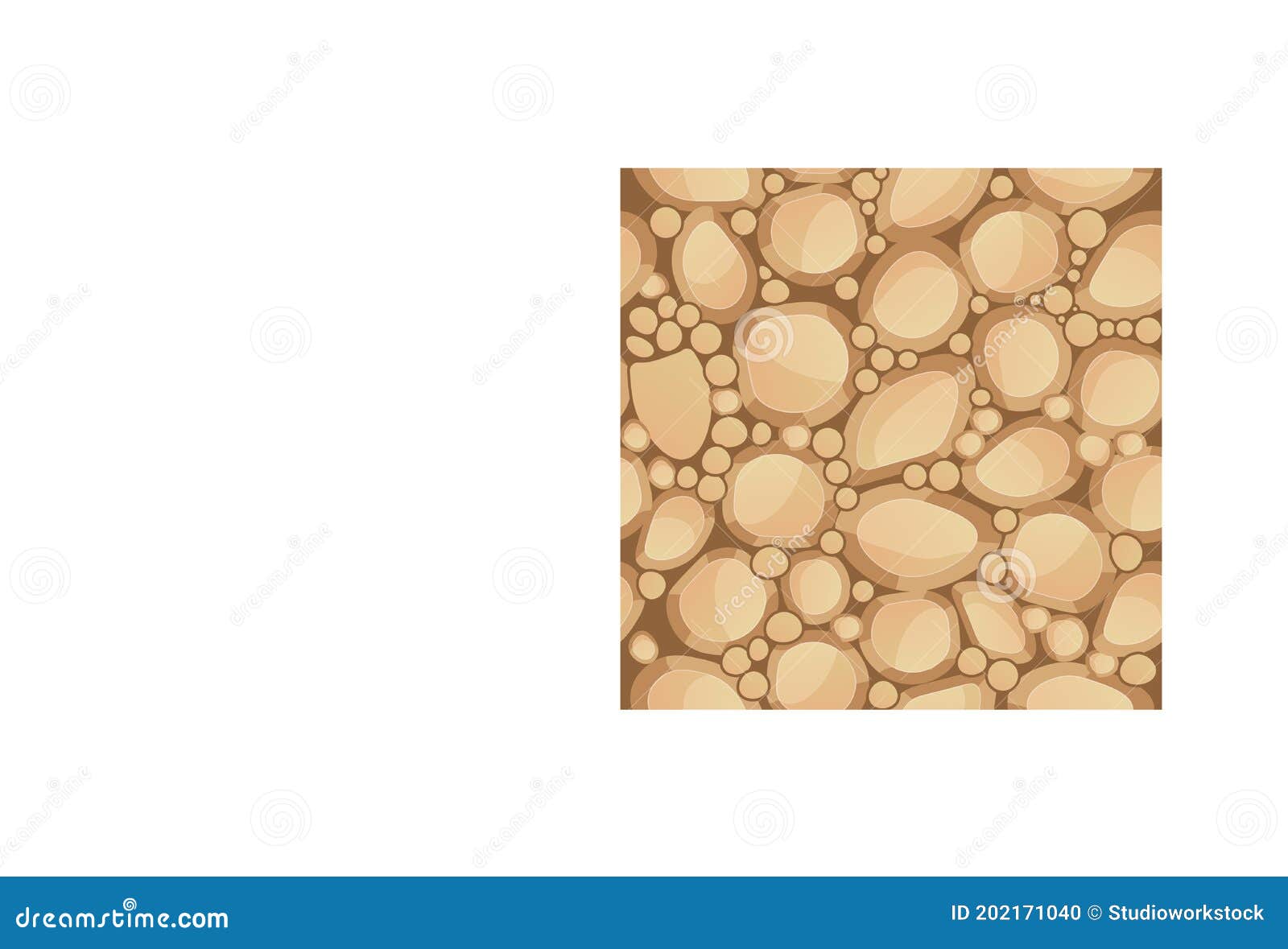 Game Texture Seamless Vector Illustration Gray Coal. Drawing Arcade ...