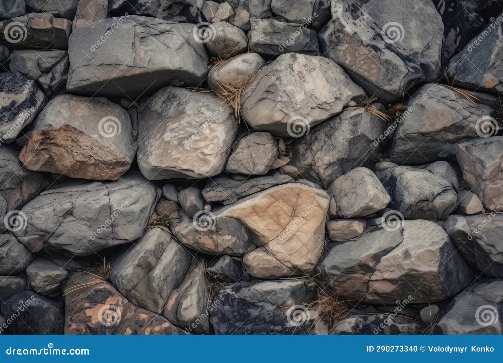 Stone wall. Generative ai stock photo. Image of brown - 290273340