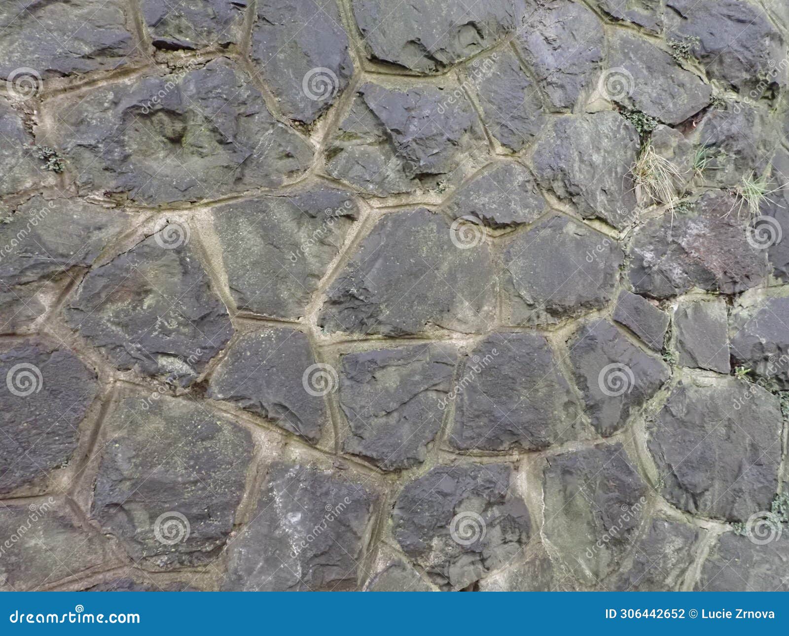 Stone Wall Irregular Shape Texture Stock Photo - Image of multicolor ...