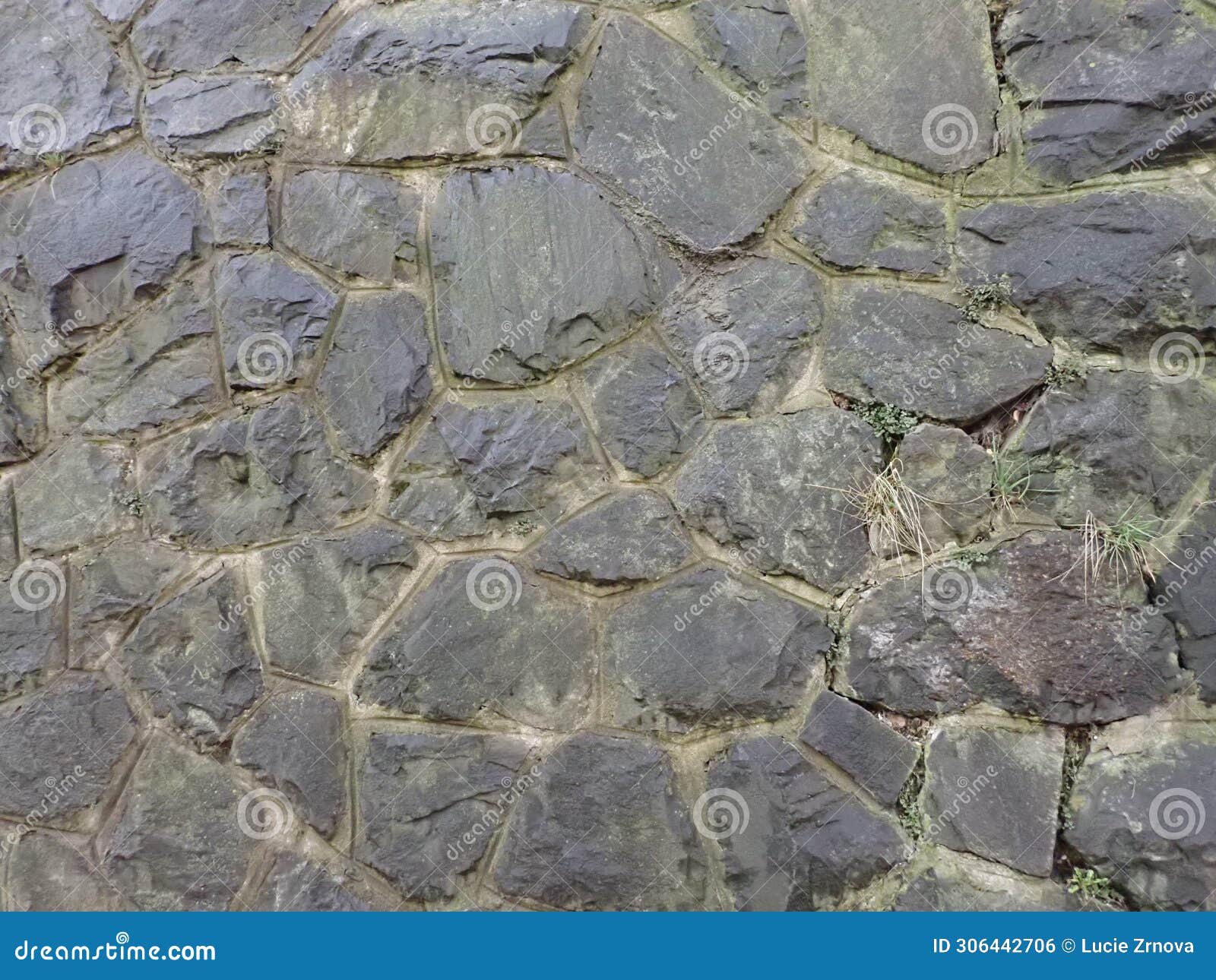 Stone Wall Irregular Shape Texture Stock Photo - Image of heritage ...