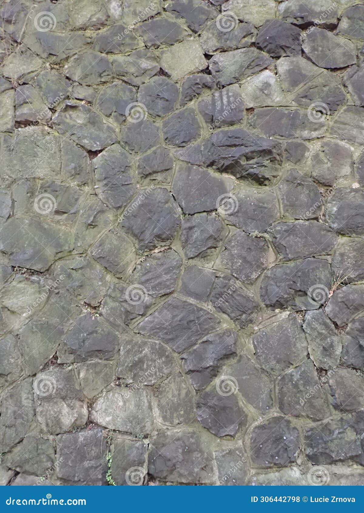 Stone Wall Irregular Shape Texture Stock Photo - Image of size ...