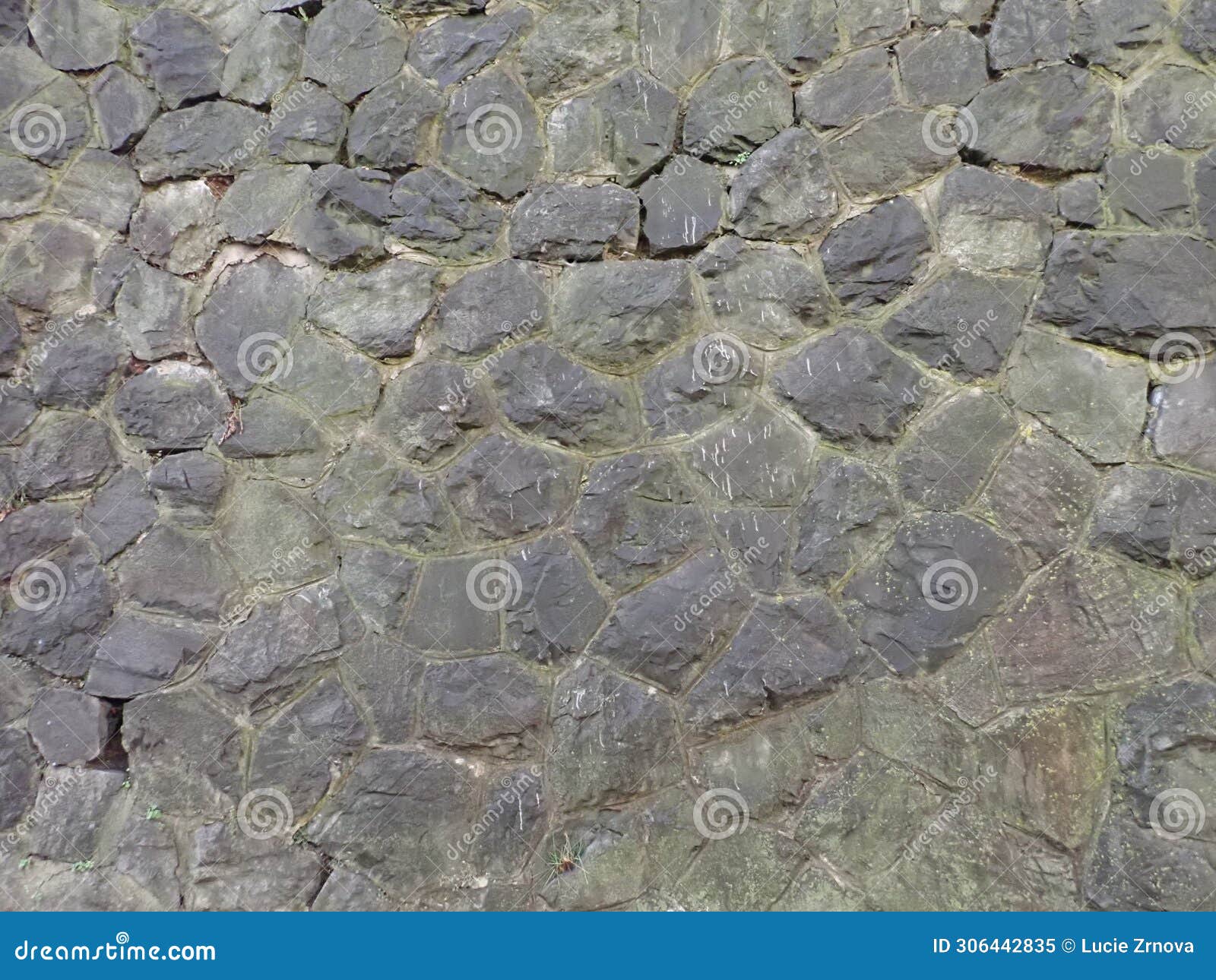 Stone Wall Irregular Shape Texture Stock Image - Image of pieces, layer ...