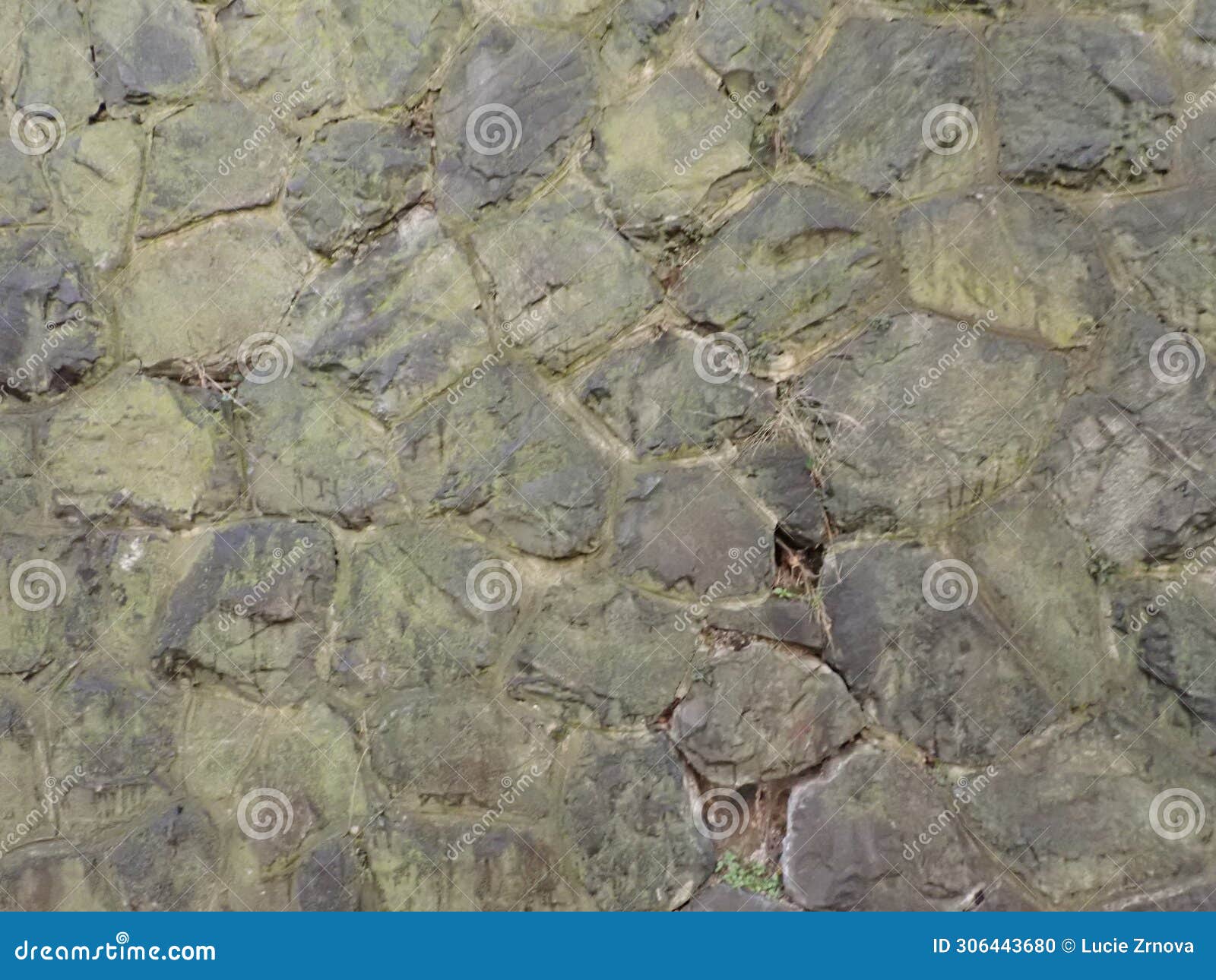 Stone Wall Irregular Shape Texture Stock Photo - Image of light ...