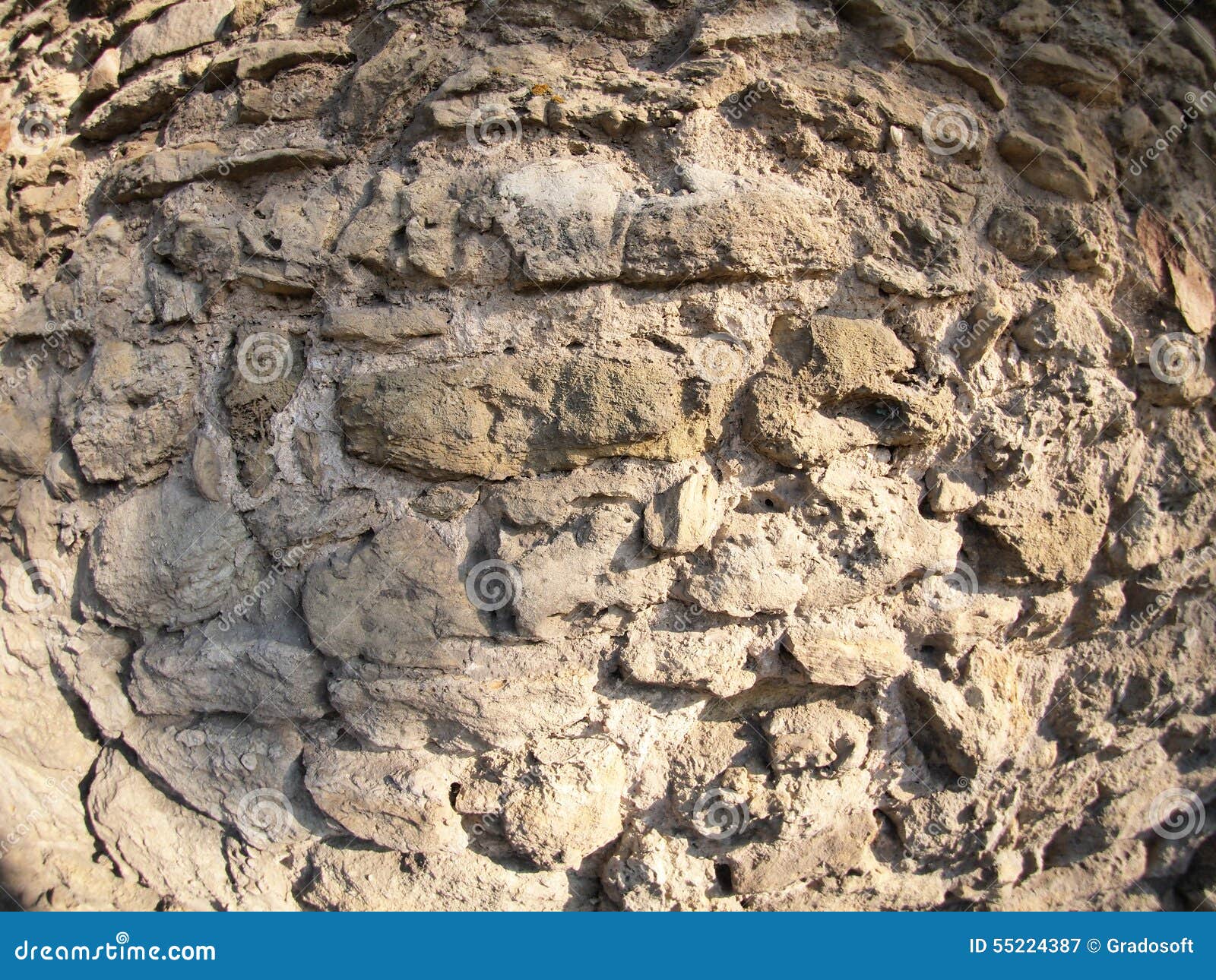 Stone Wall of the Large Rough Stones Gray Stock Image - Image of ...