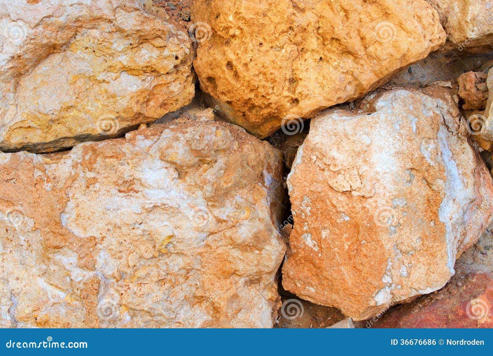 Stone Wall of Large Stones. Stock Photo - Image of backdrop, material ...