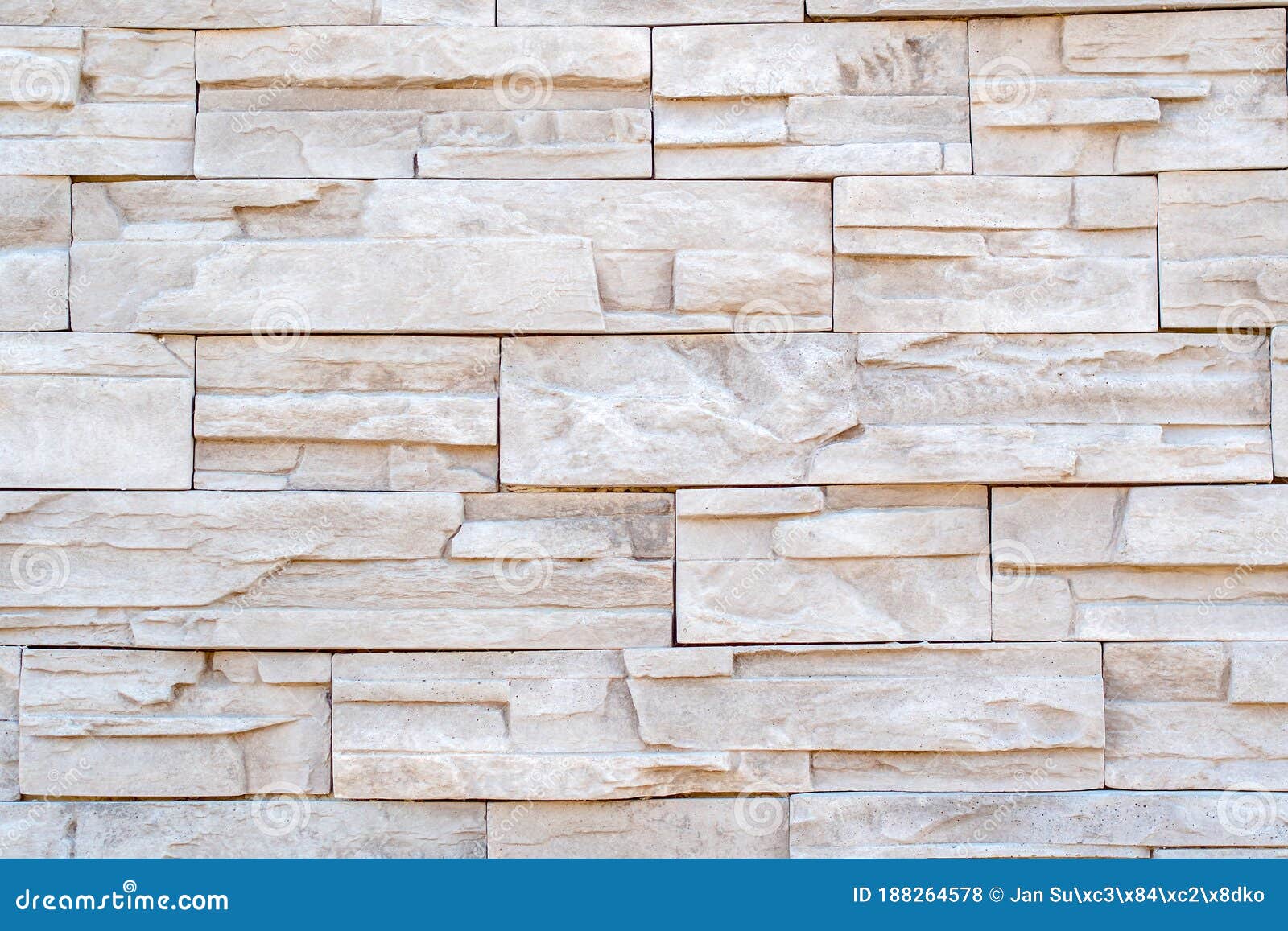 Stone Wall Made of Rocks with Different Rectangles Stock Photo - Image ...