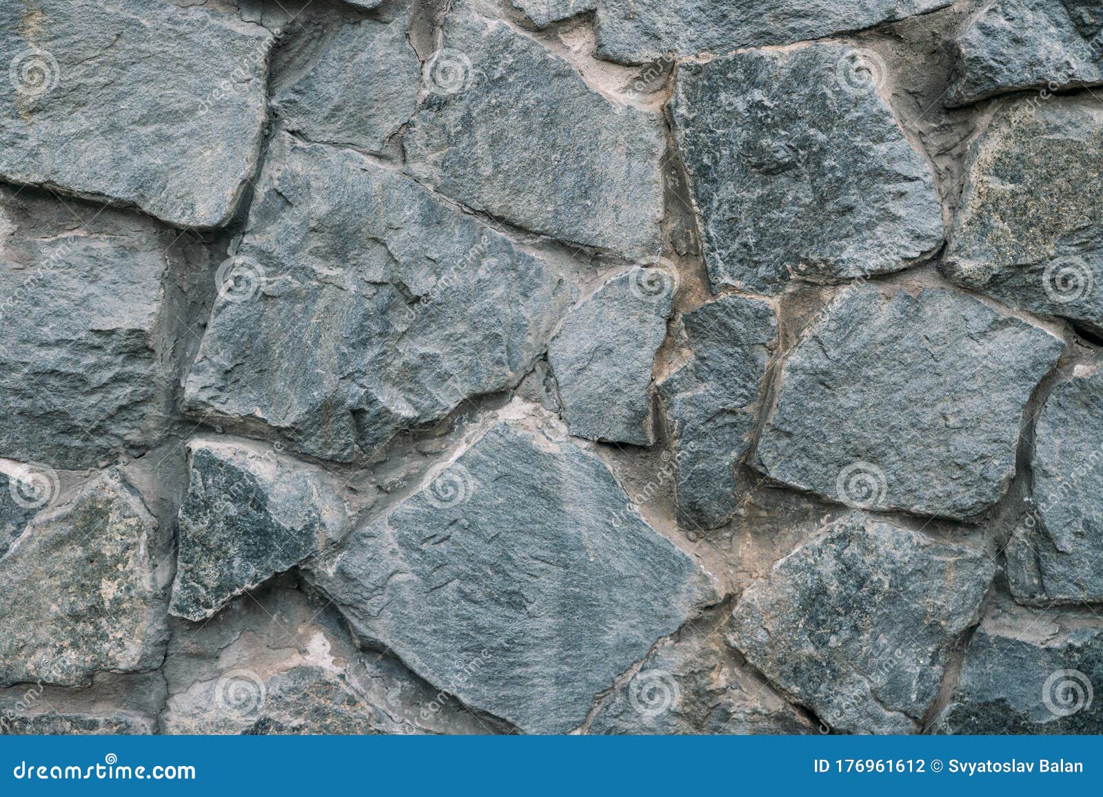 Stone Wall. Wall Made of Stones Stock Photo - Image of home, cement ...