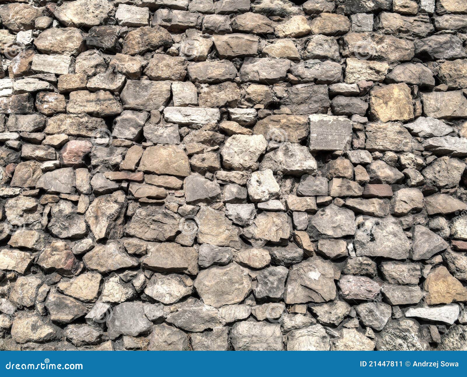 Stone Wall of Medieval Castle. Stock Image - Image of house, stonework ...