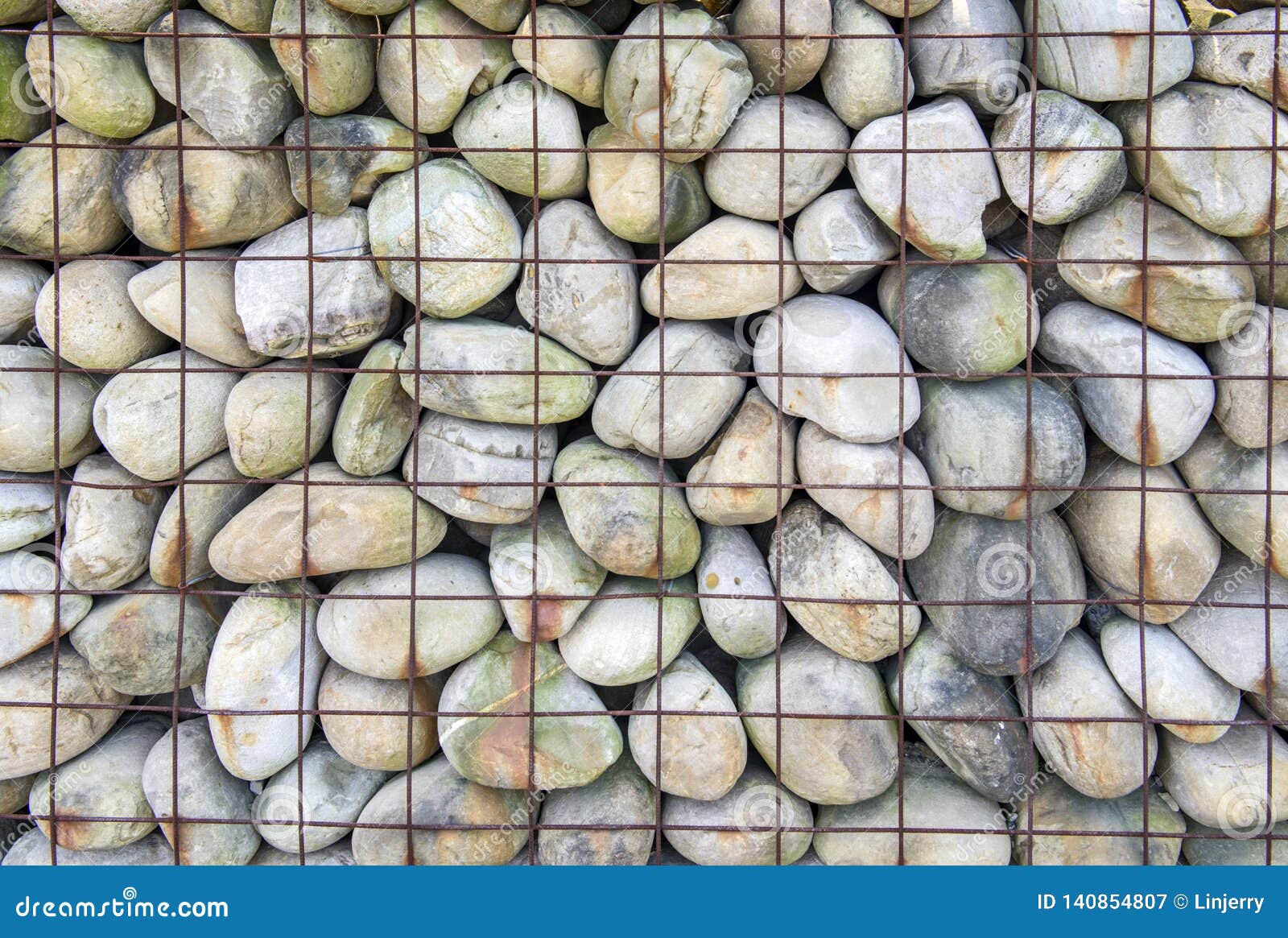 Stone Pattern with Metal Grid for Background Stock Image - Image of ...