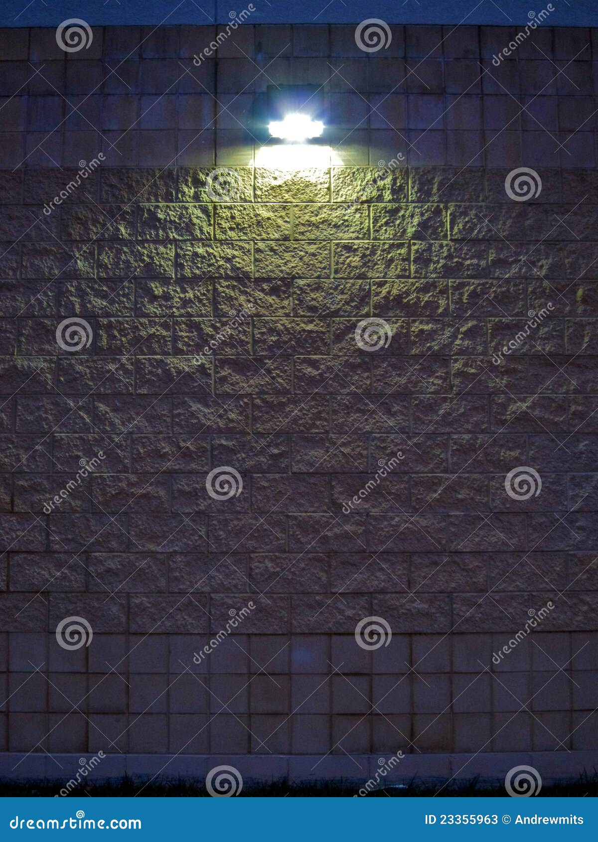 Stone Wall at Night stock image. Image of frame, rectanglular - 23355963