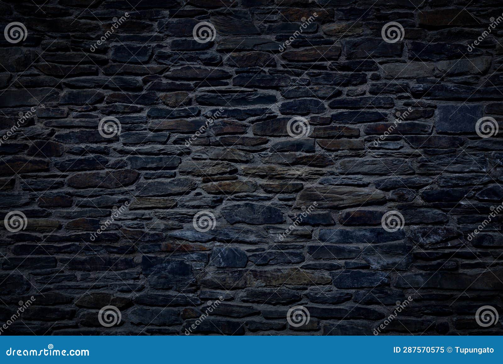 Stone wall night texture stock image. Image of stones - 287570575