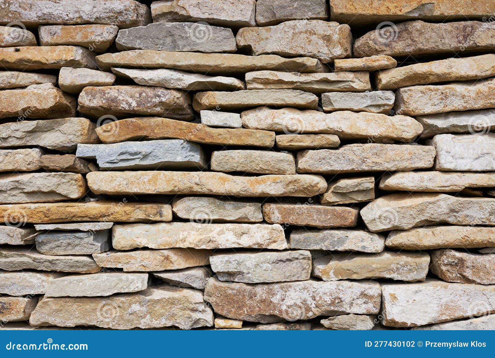 Stone Wall. Old Chalk Stone Pattern Background. Natural Background and ...
