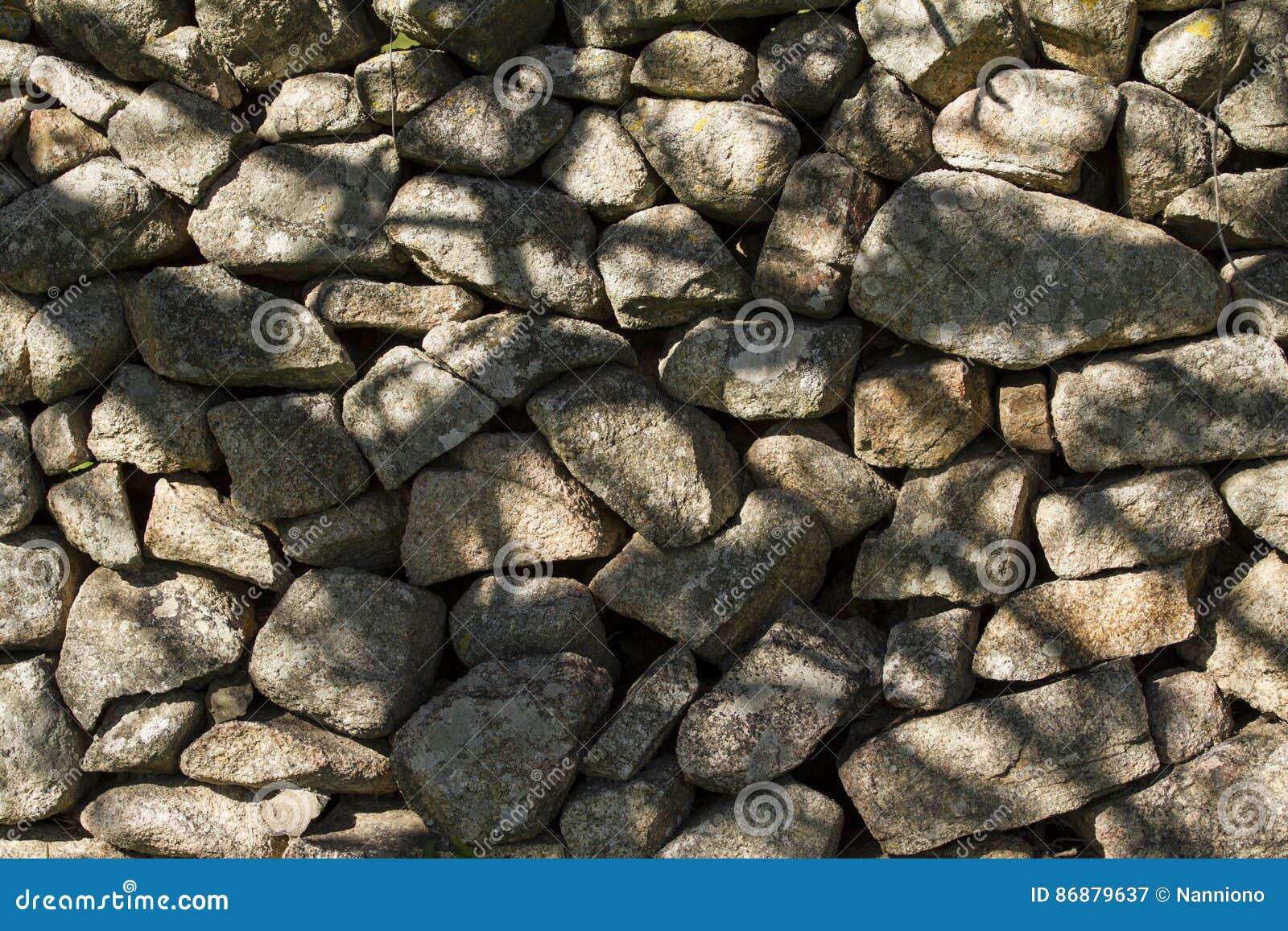 Stone wall stock image. Image of brick, texture, mediterranean - 86879637