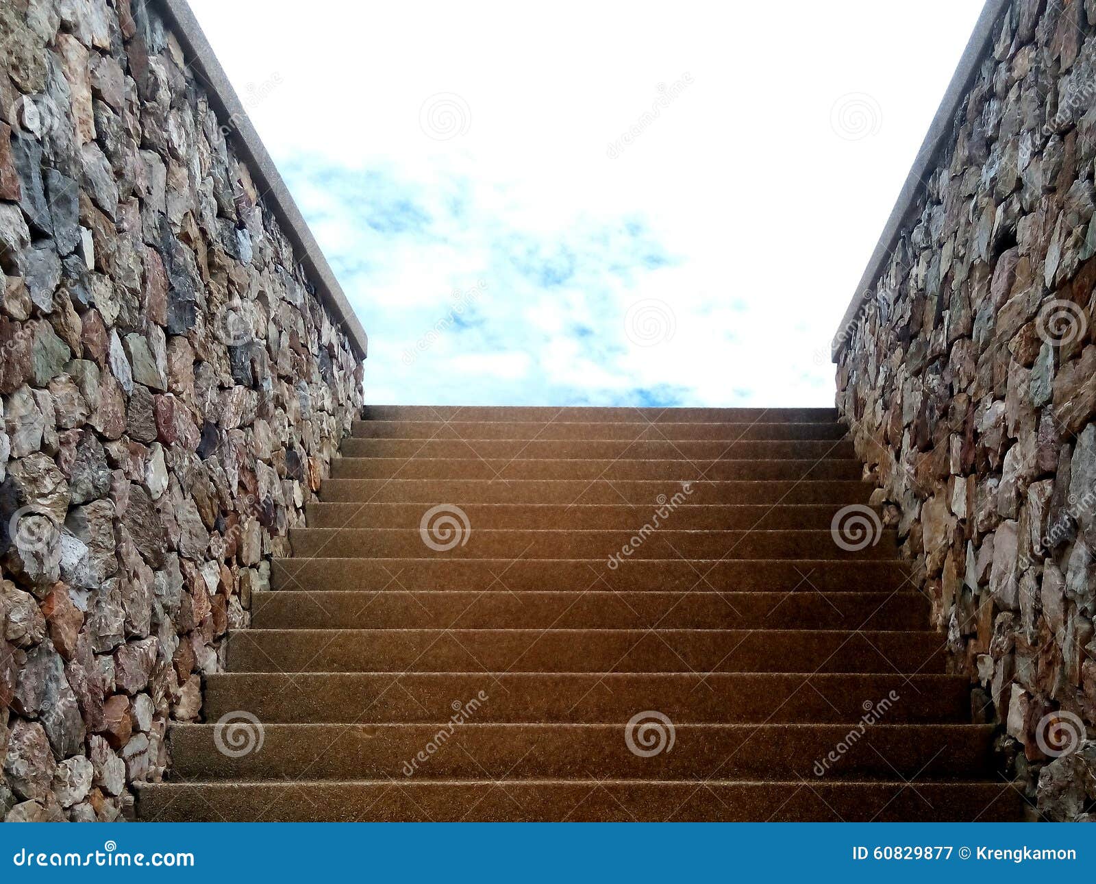 Stone Wall path way stock image. Image of closeup, stone - 60829877