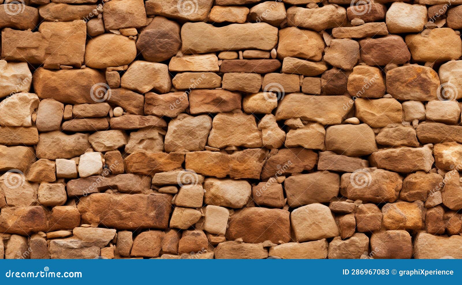 Stone Wall Pattern Tile stock illustration. Illustration of generated ...