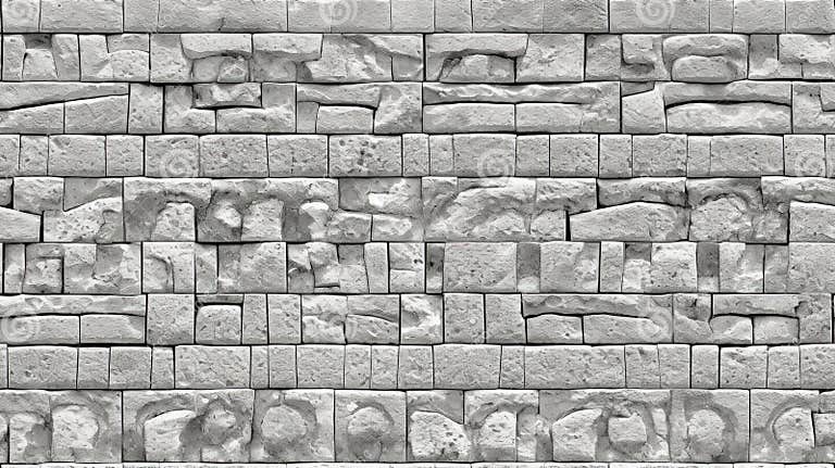 Stone Wall Pattern Tile stock illustration. Illustration of project ...