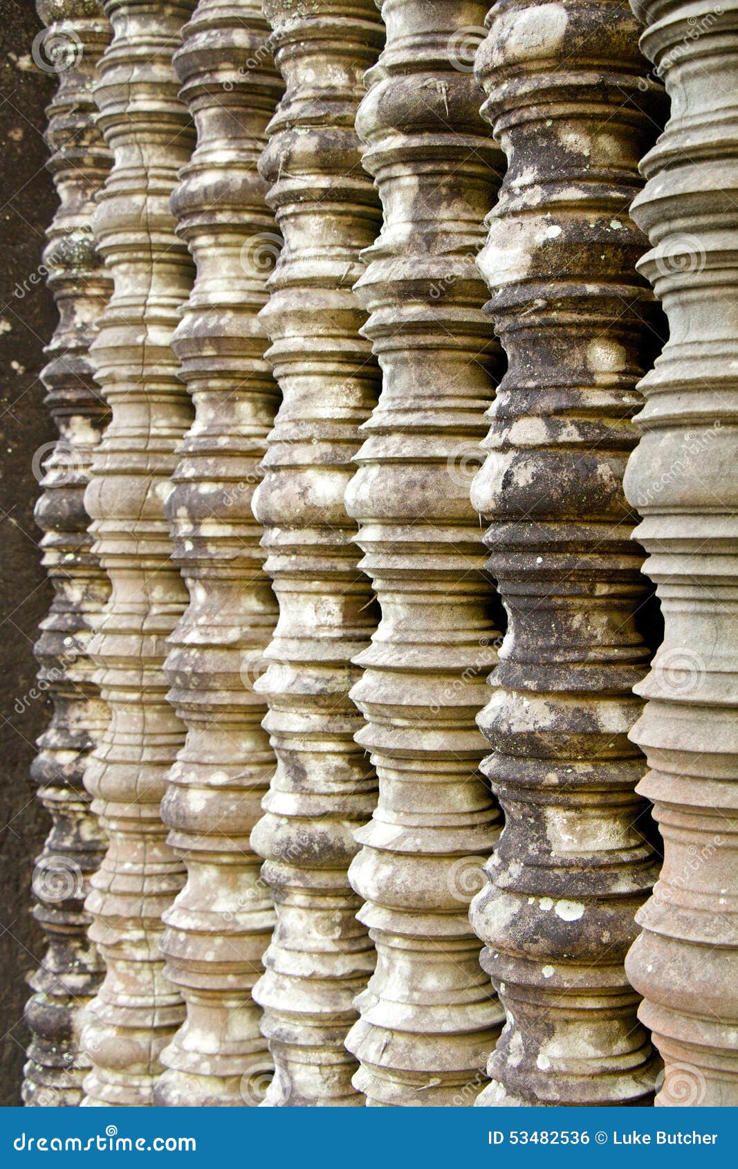 Stone Wall Pillars stock photo. Image of texture, stone - 53482536