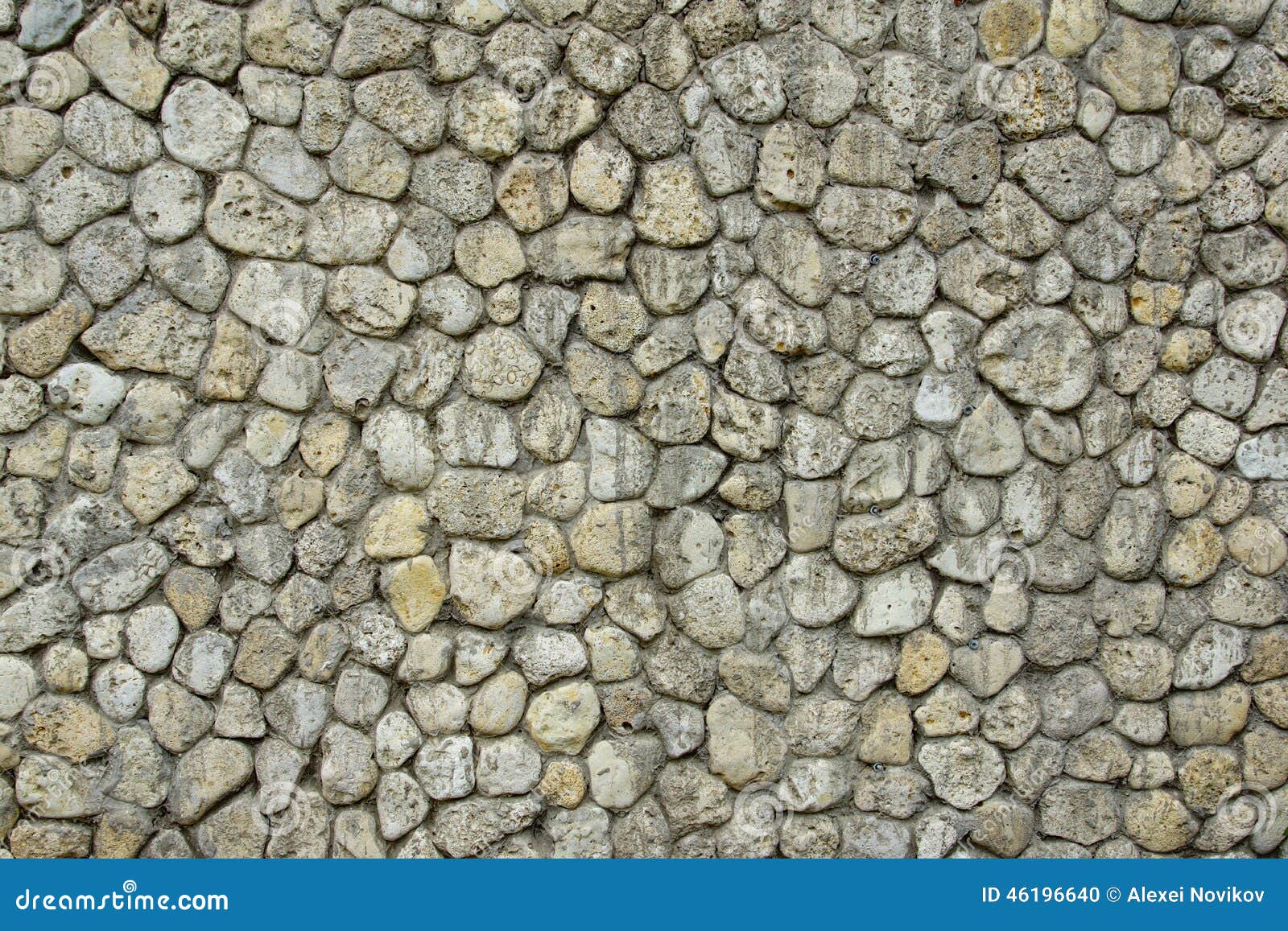 Stone Wall with Random Tiled Pattern Stock Photo - Image of flagstone ...