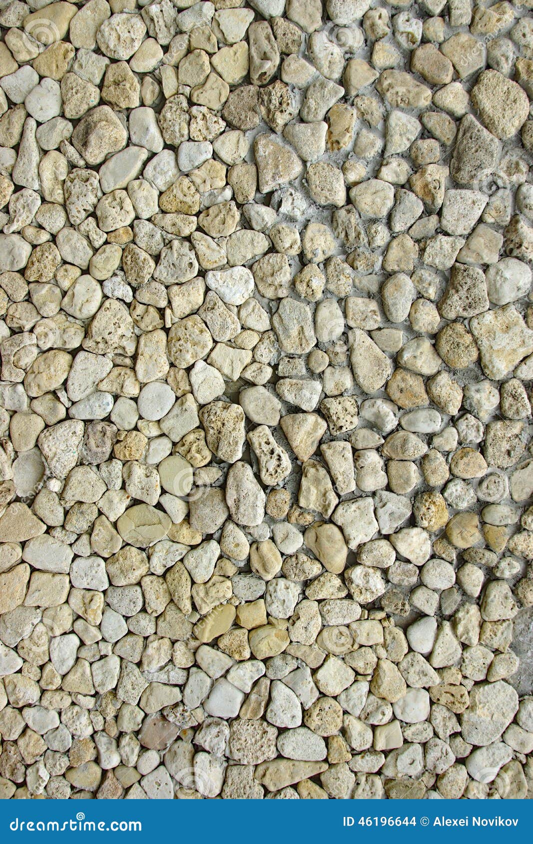 Stone Wall with Random Tiled Pattern Stock Photo - Image of pattern ...