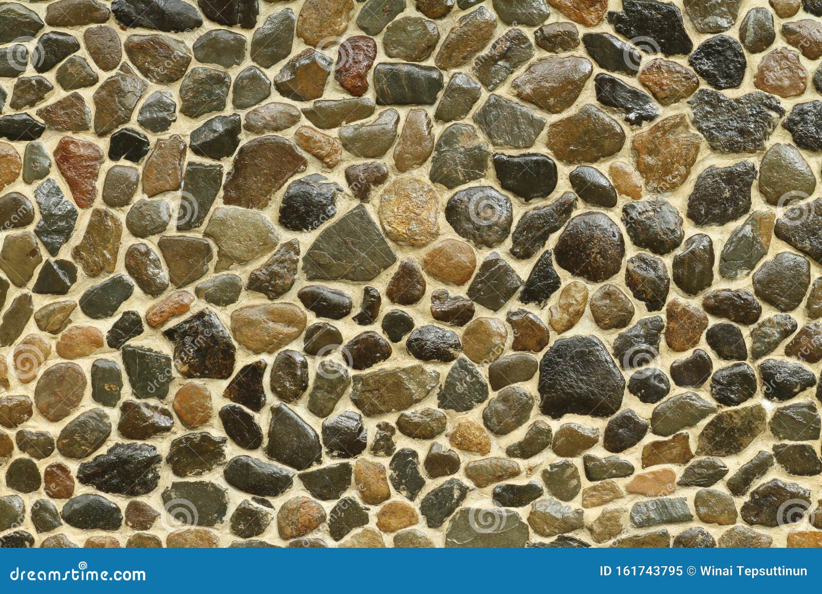 Stone Wall Rock Floor Texture Stock Image - Image of concrete, stone ...
