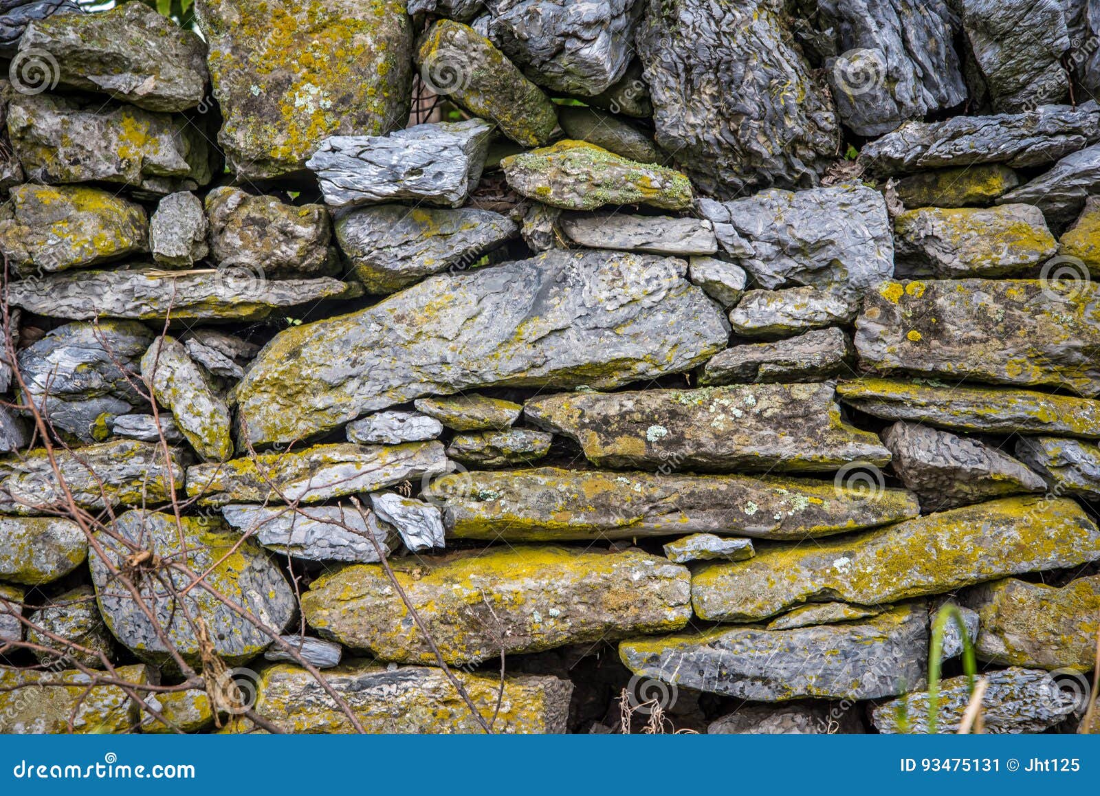 Stone Wall Rocky Stacked Background Stock Image - Image of design, hard ...