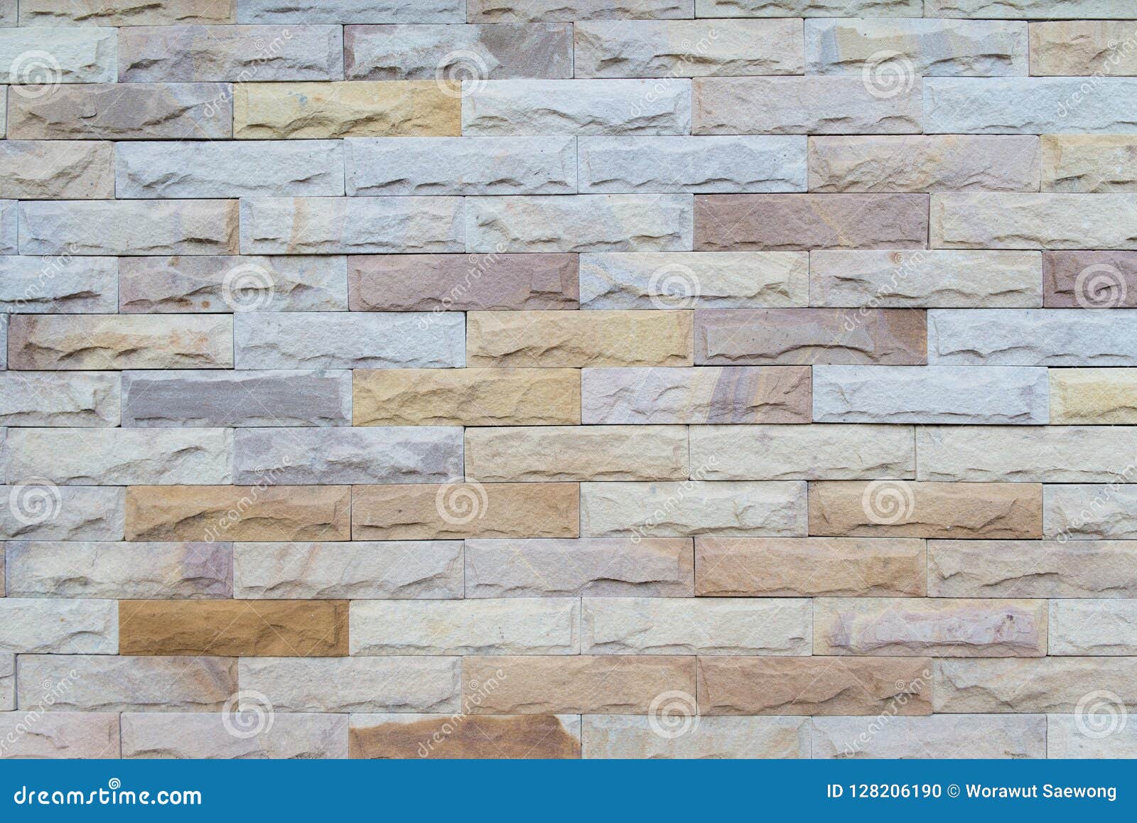 Stone Wall Row Texture Background. Stock Photo - Image of home, brick ...
