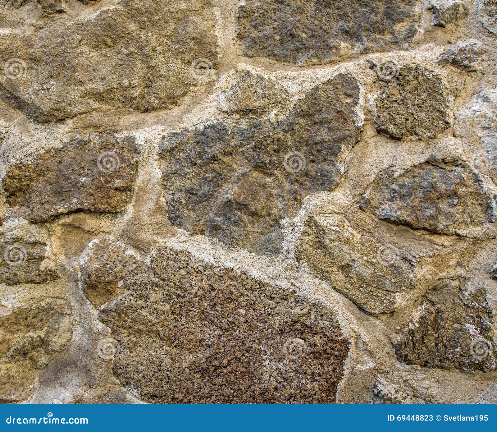 Stone Wall Rustic Texture Big Seamless Background Stock Image - Image ...