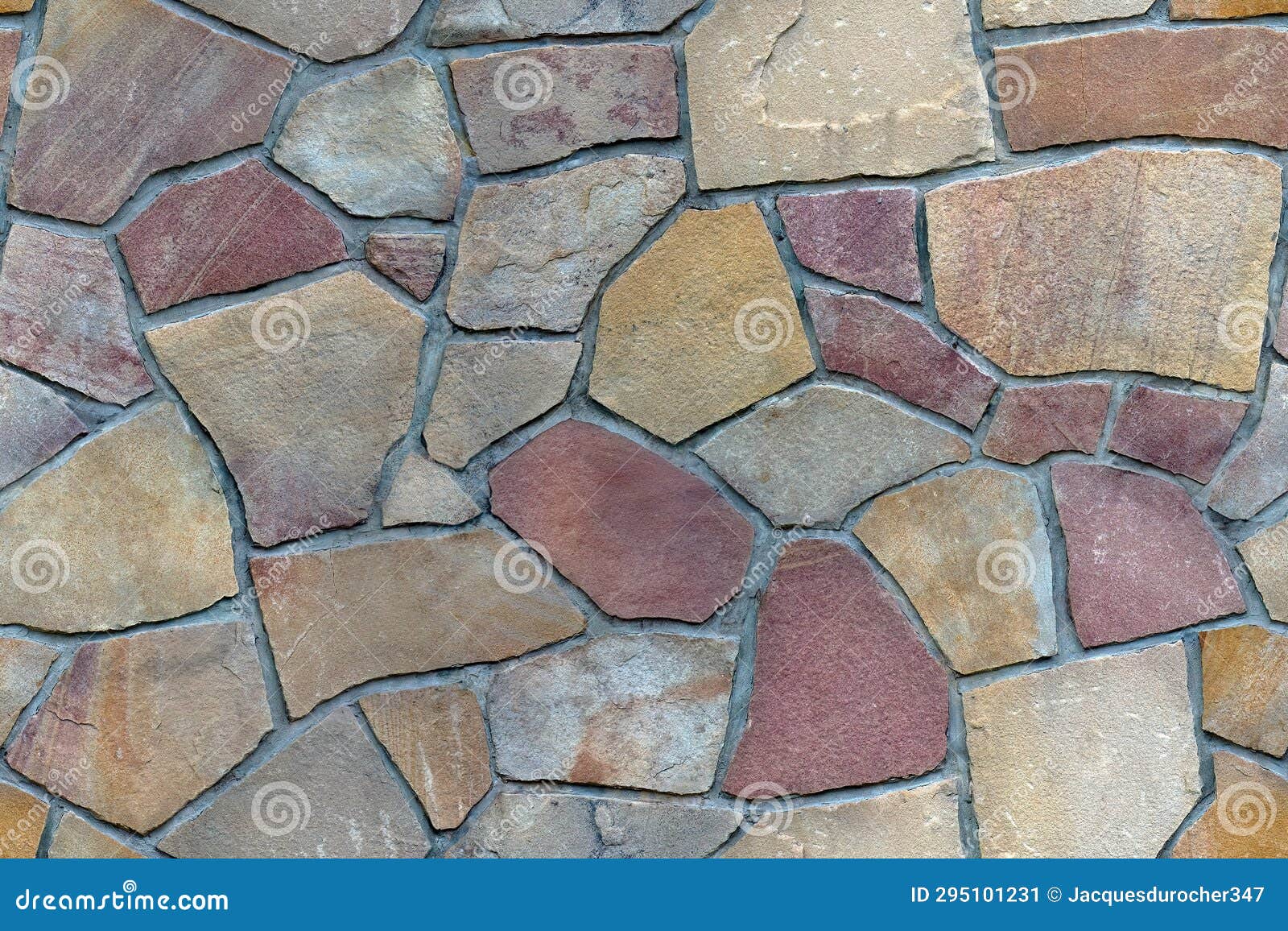 Stone Wall Seamless Texture Granite Pattern Wrap Around Random Shape ...