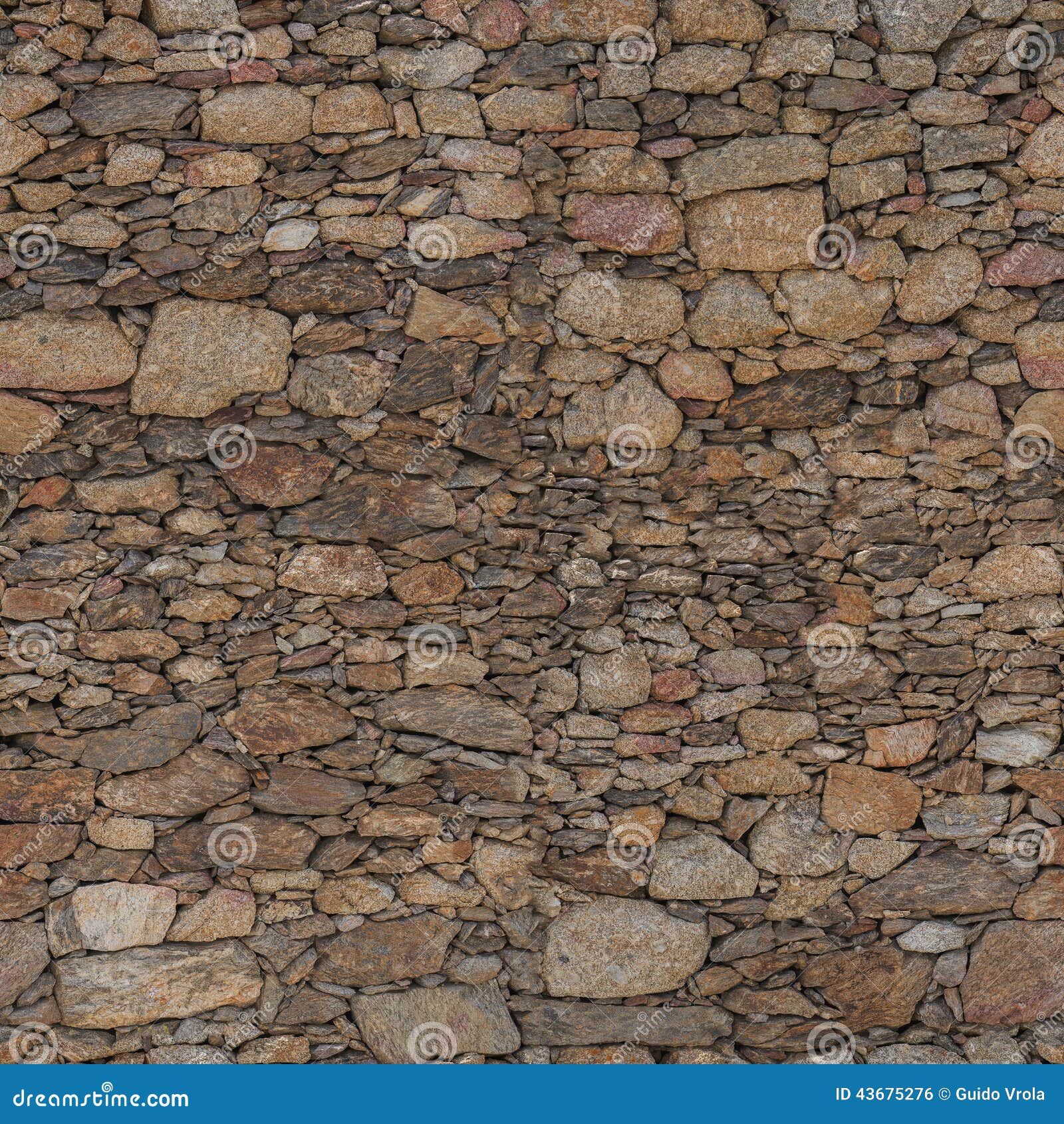 Stone Wall Seamless Texture Stock Photo - Image of exterior, abstract ...