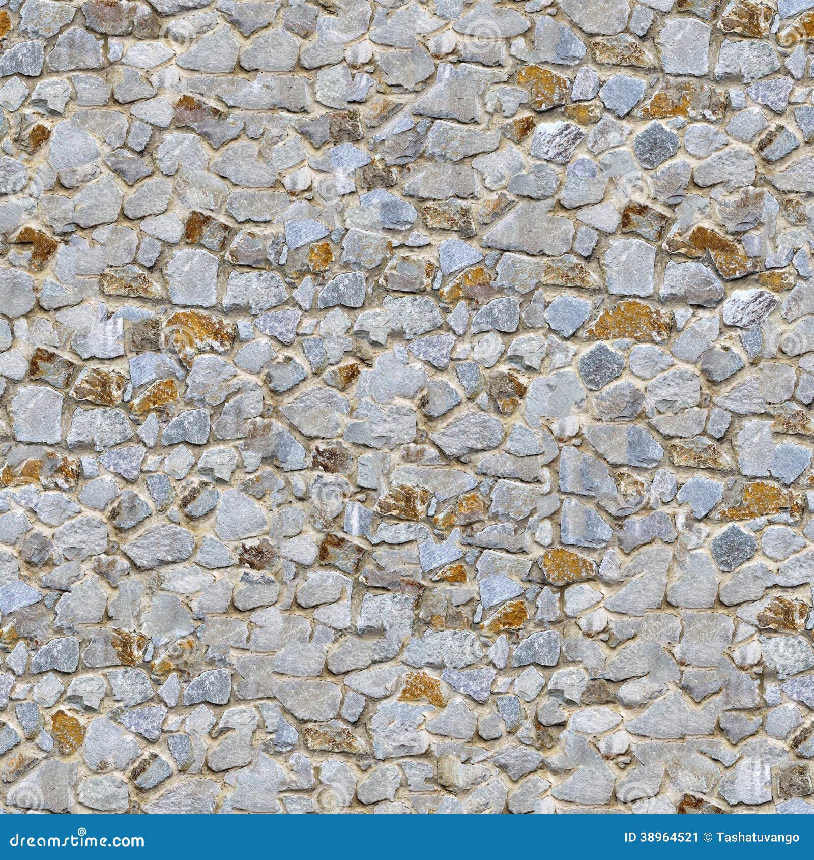 Stone Wall. Seamless Tileable Texture Stock Image - Image of masonry ...