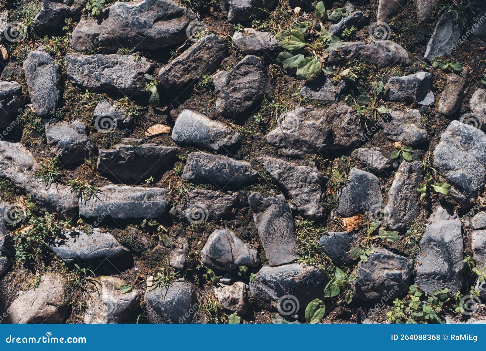 Stone Wall Structure of an Old House Stock Photo - Image of antique ...