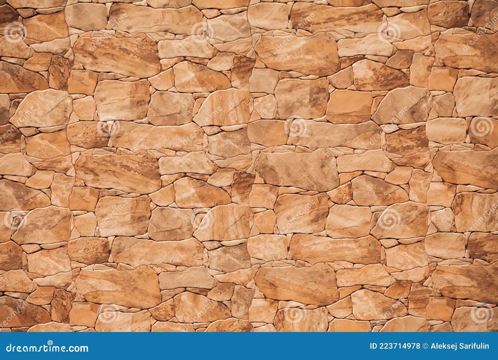 Stone Wall Surface. Block Facade Background Stock Photo - Image of ...