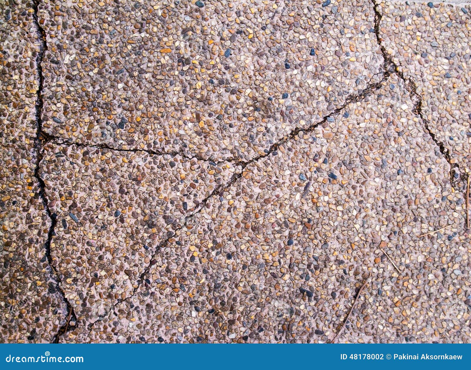 Stone Wall Surface is Broken Stock Photo - Image of conditions, caused ...