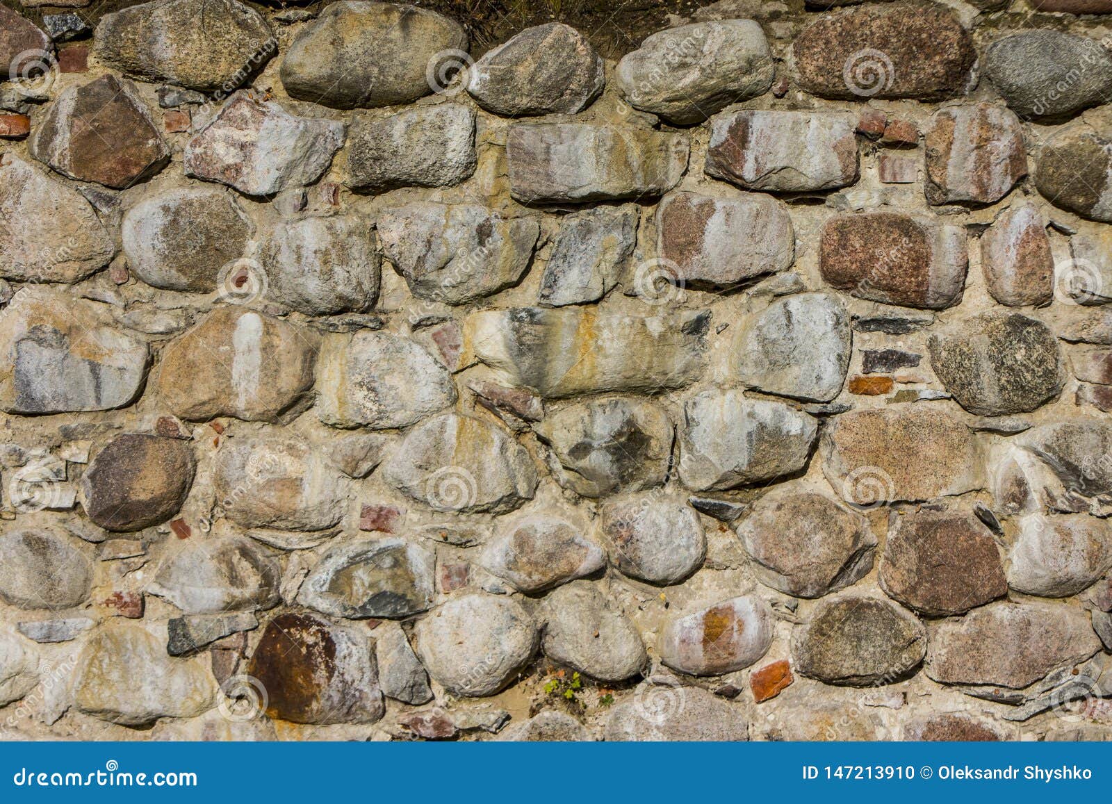The stone wall texture. stock photo. Image of nature - 147213910