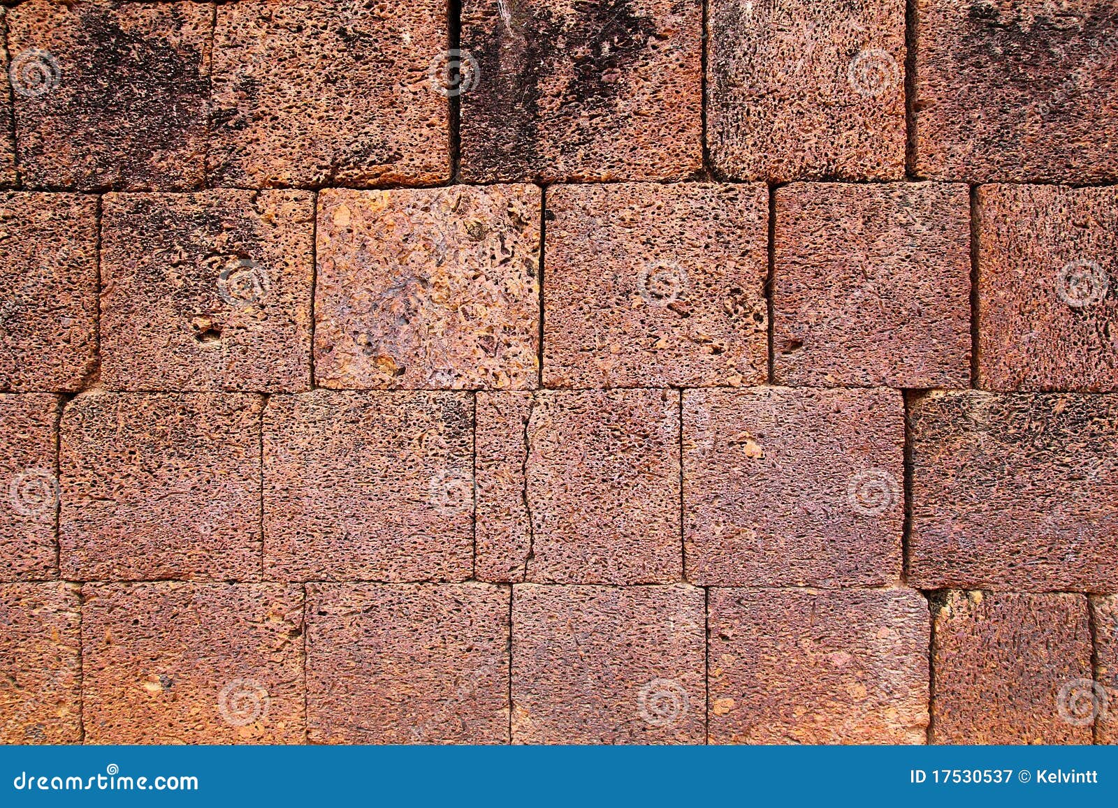 Red Stone Wall Texture